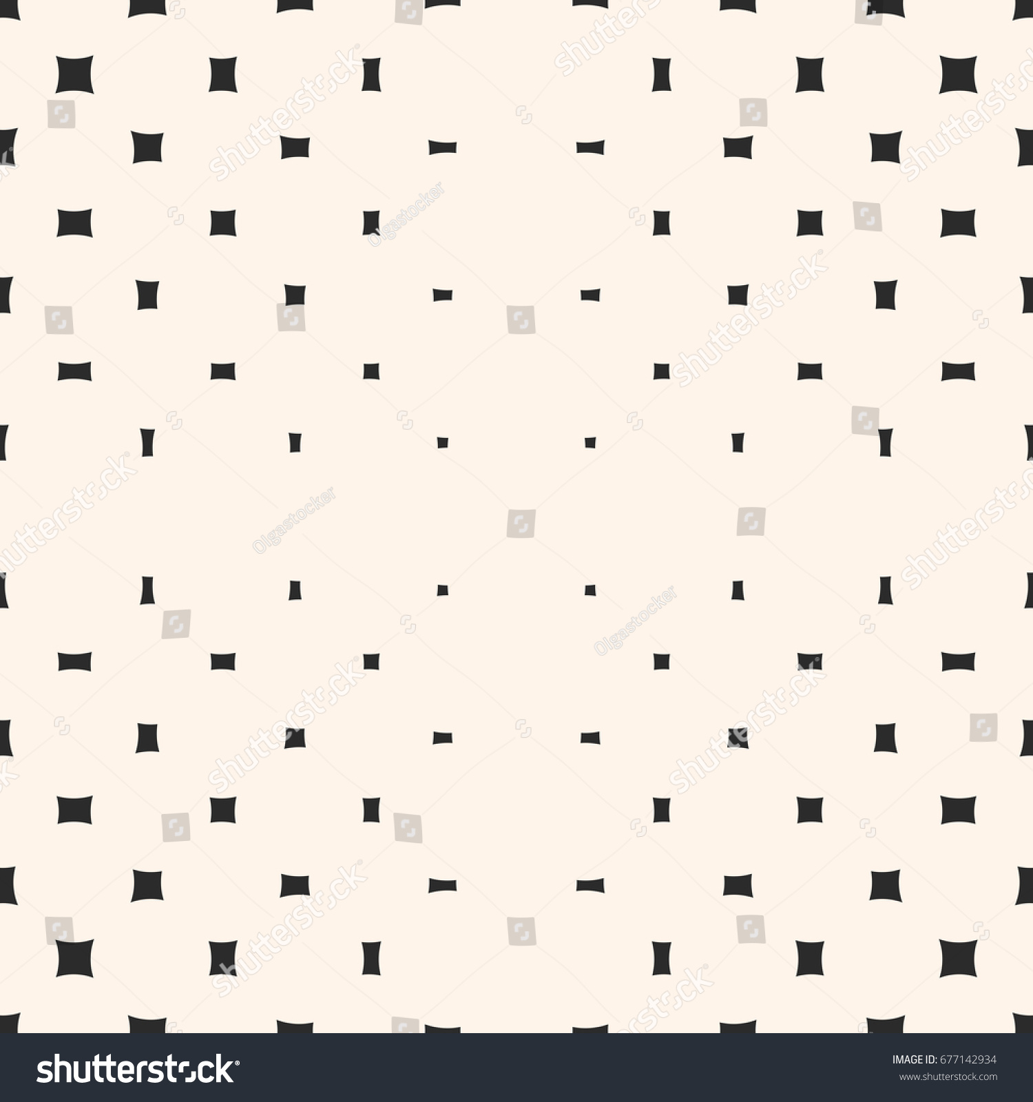 Vector Geometric Halftone Pattern Seamless Texture Stock Vector ...