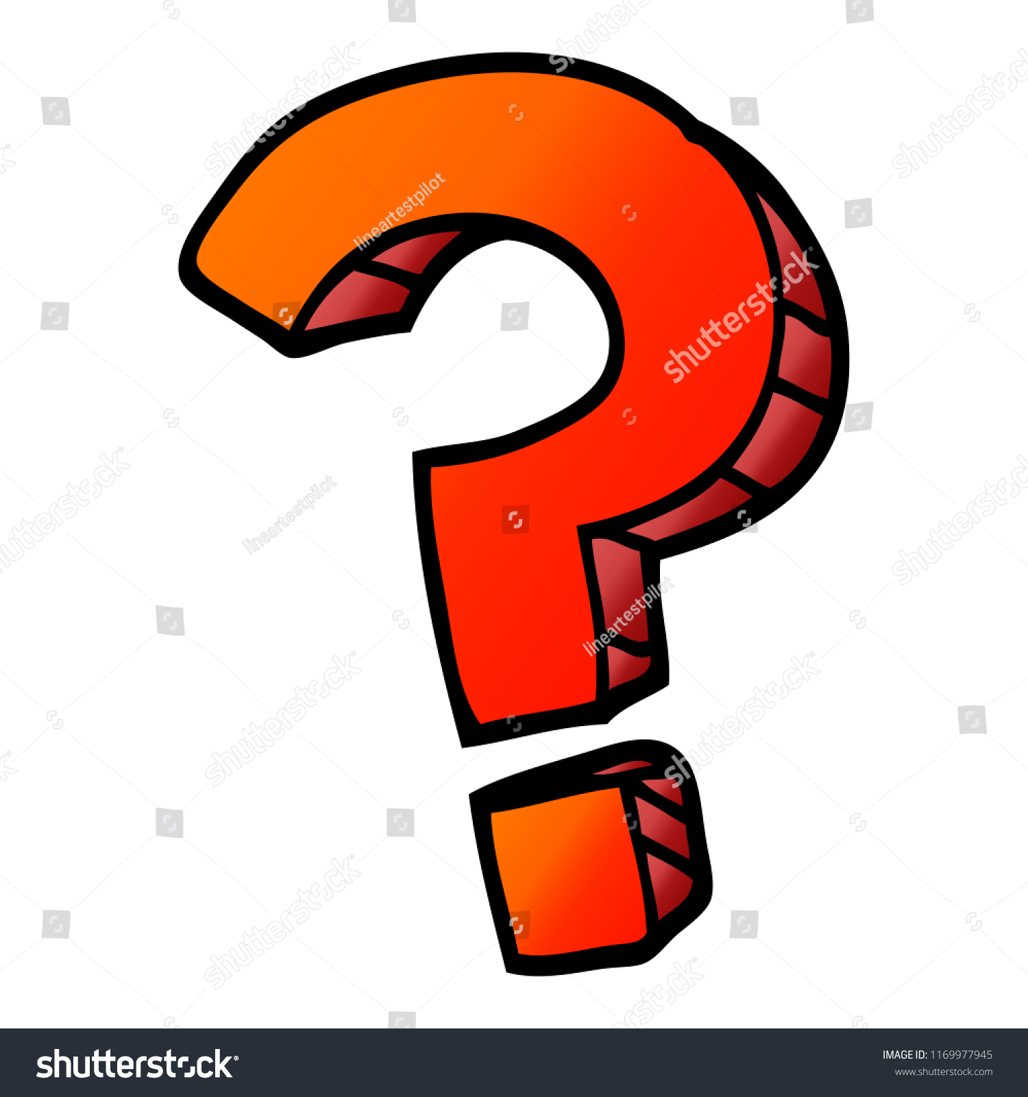 Vector Gradient Illustration Cartoon Question Mark Stock Vector ... Vector Gradient Illustration Cartoon Question Mark Stock Vector ...