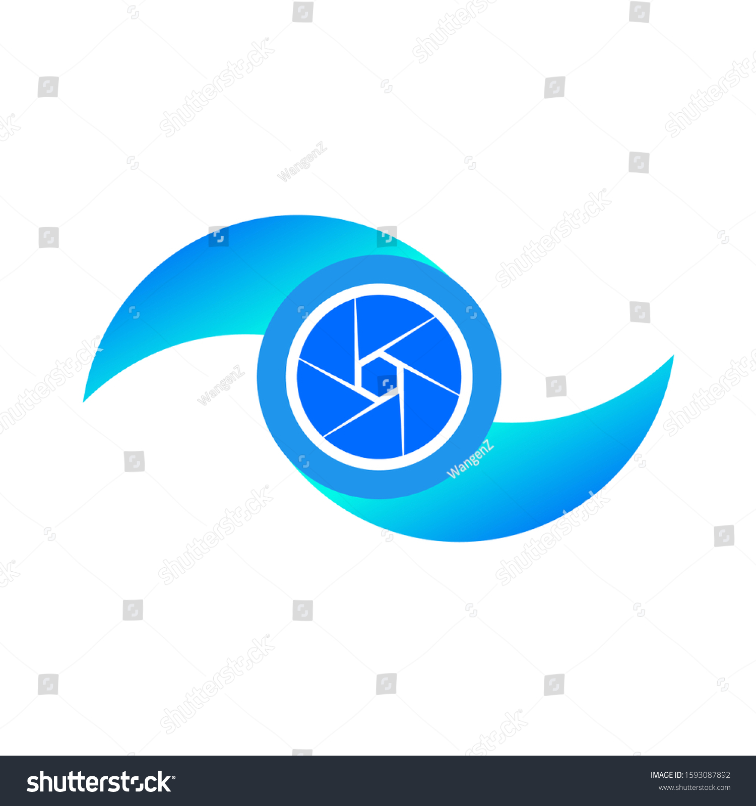 Vector Gradient Modern Logo Design Abstract Stock Vector (Royalty Free ...
