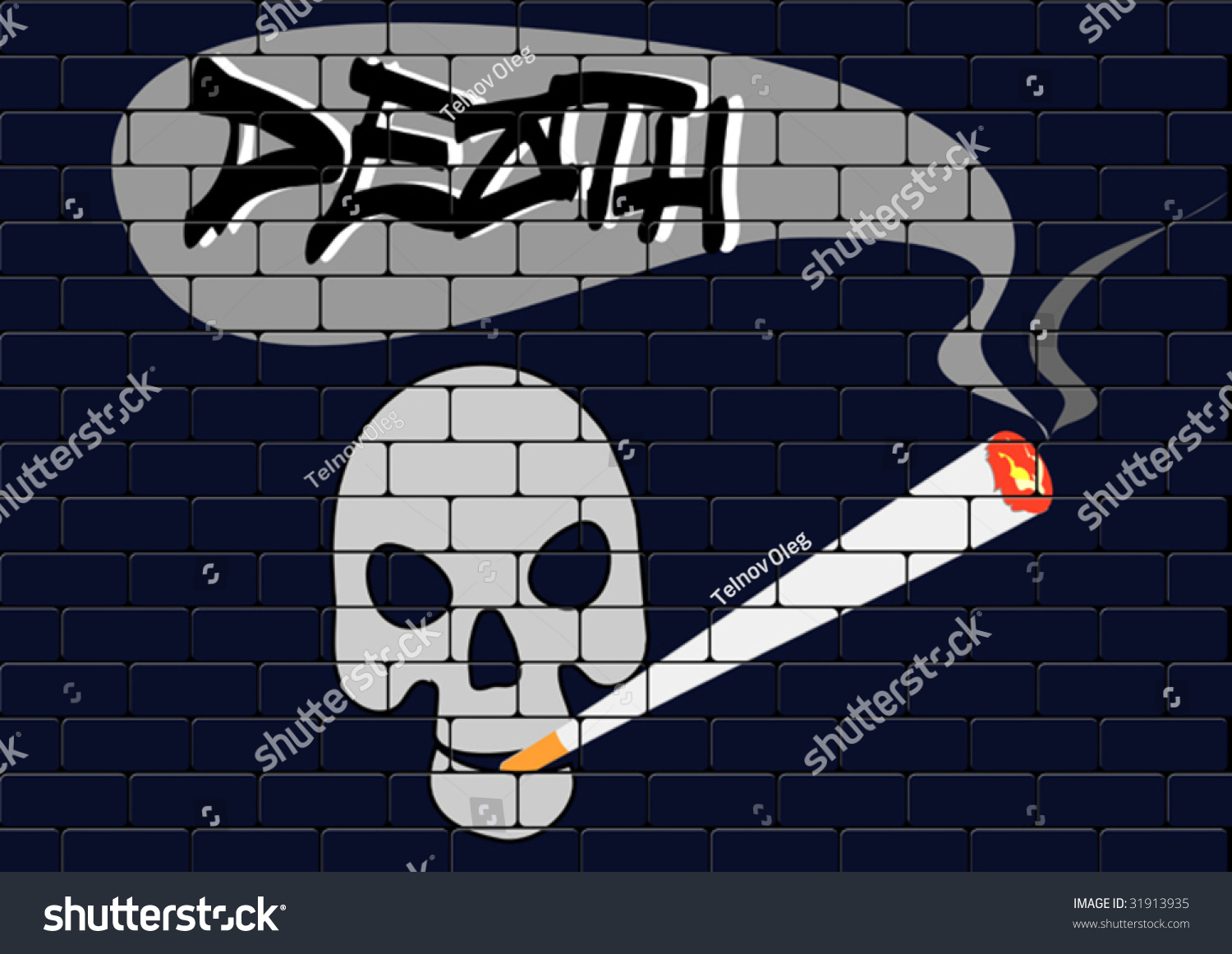 Vector Graffiti Death Stock Vector (Royalty Free) 31913935 | Shutterstock
