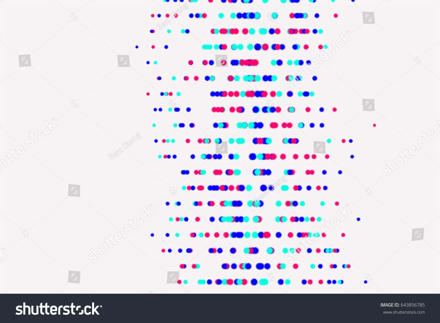 Vector Graphic Colored Abstract Overlapping Star Stock Vector (Royalty ...