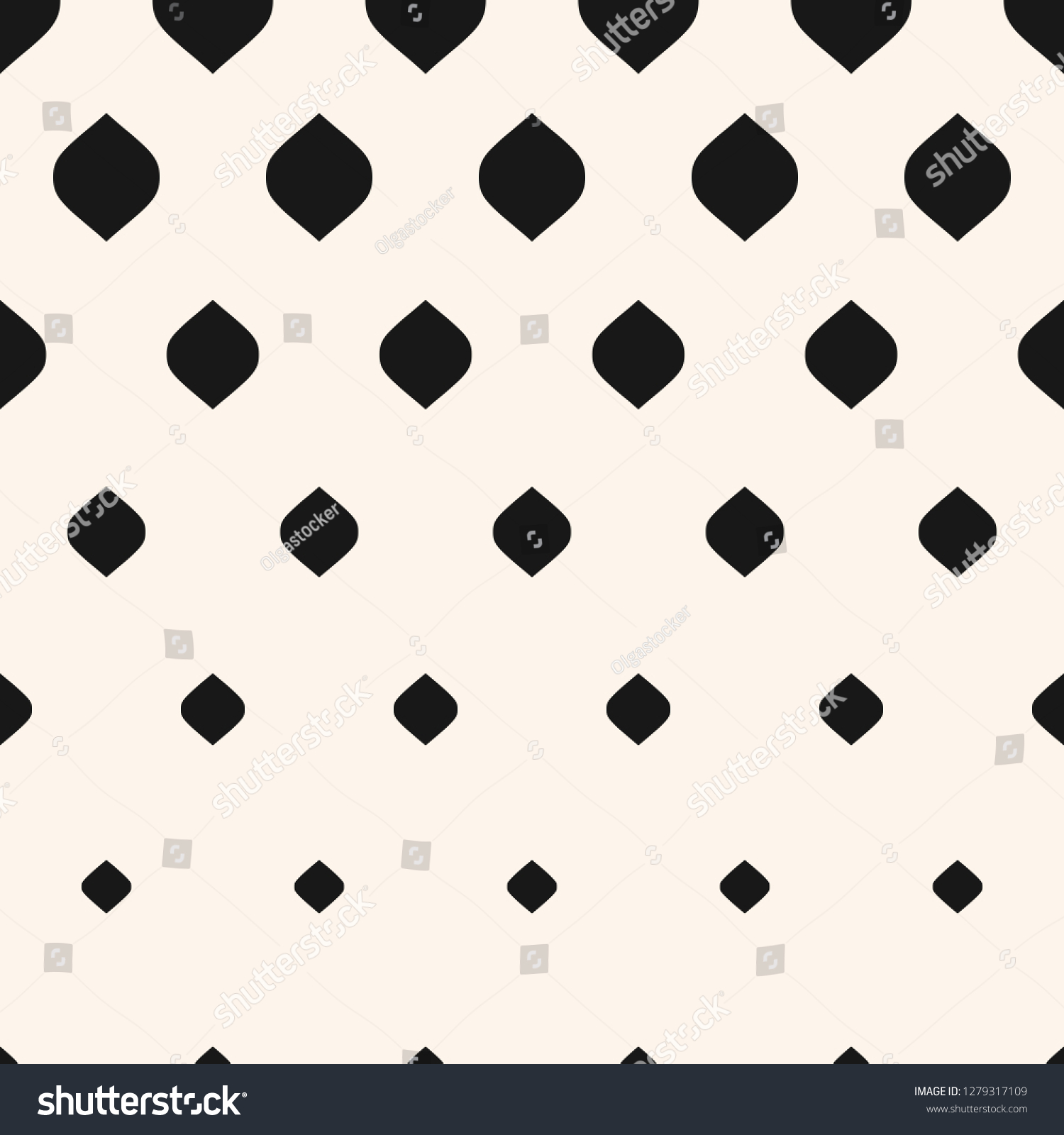 Vector Halftone Pattern Stylish Modern Geometric Stock Vector (Royalty ...