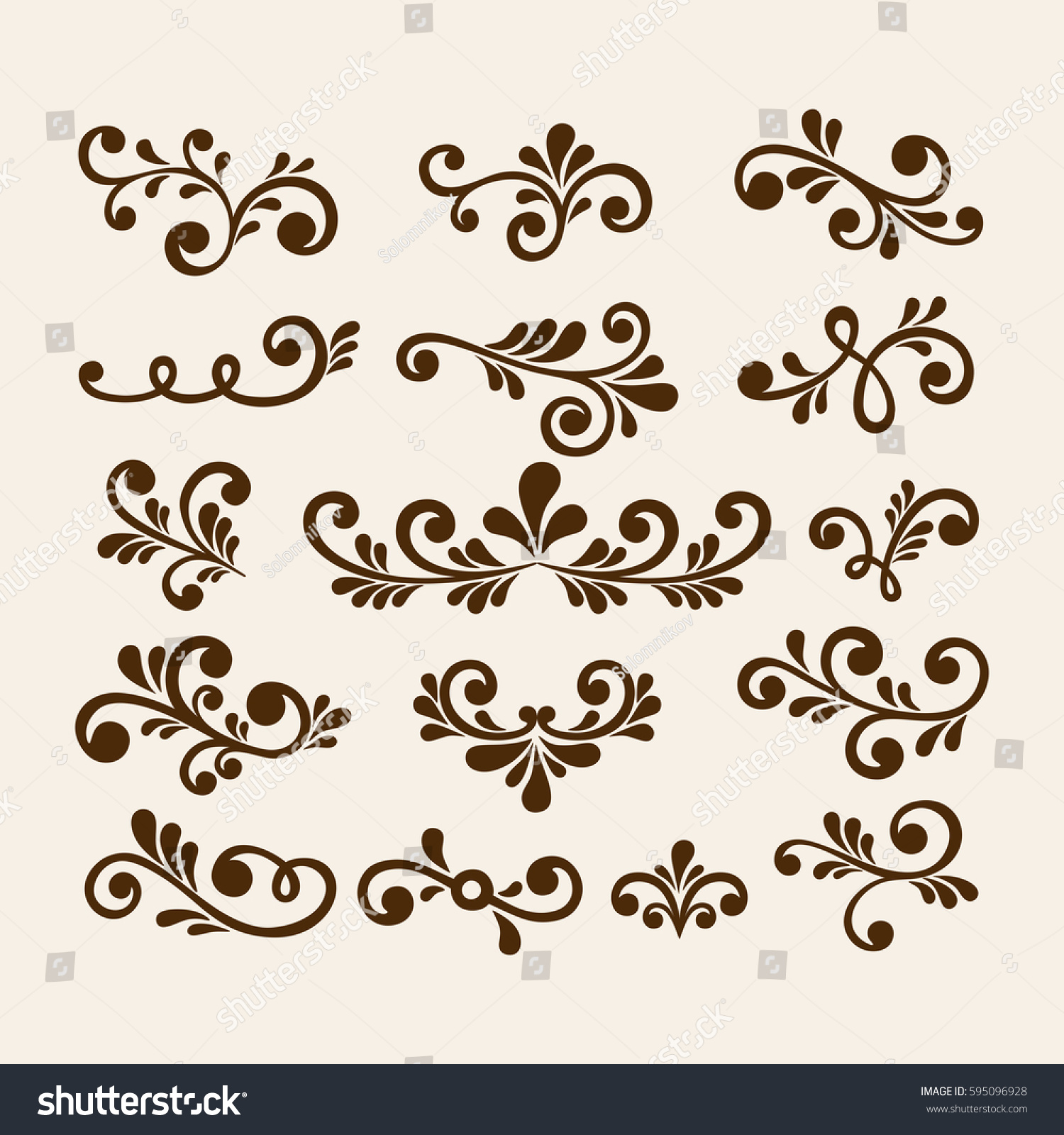 Vector Hand Draw Vintage Floral Design Stock Vector (Royalty Free ... Vector Hand Draw Vintage Floral Design Stock Vector (Royalty Free ...