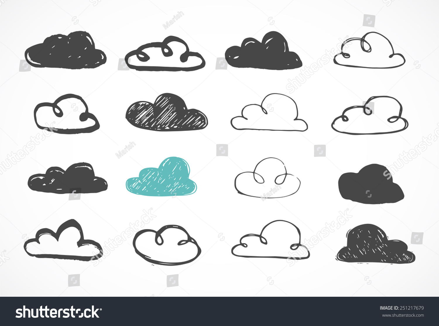 286,820 Cloud hand draw Images, Stock Photos & Vectors | Shutterstock