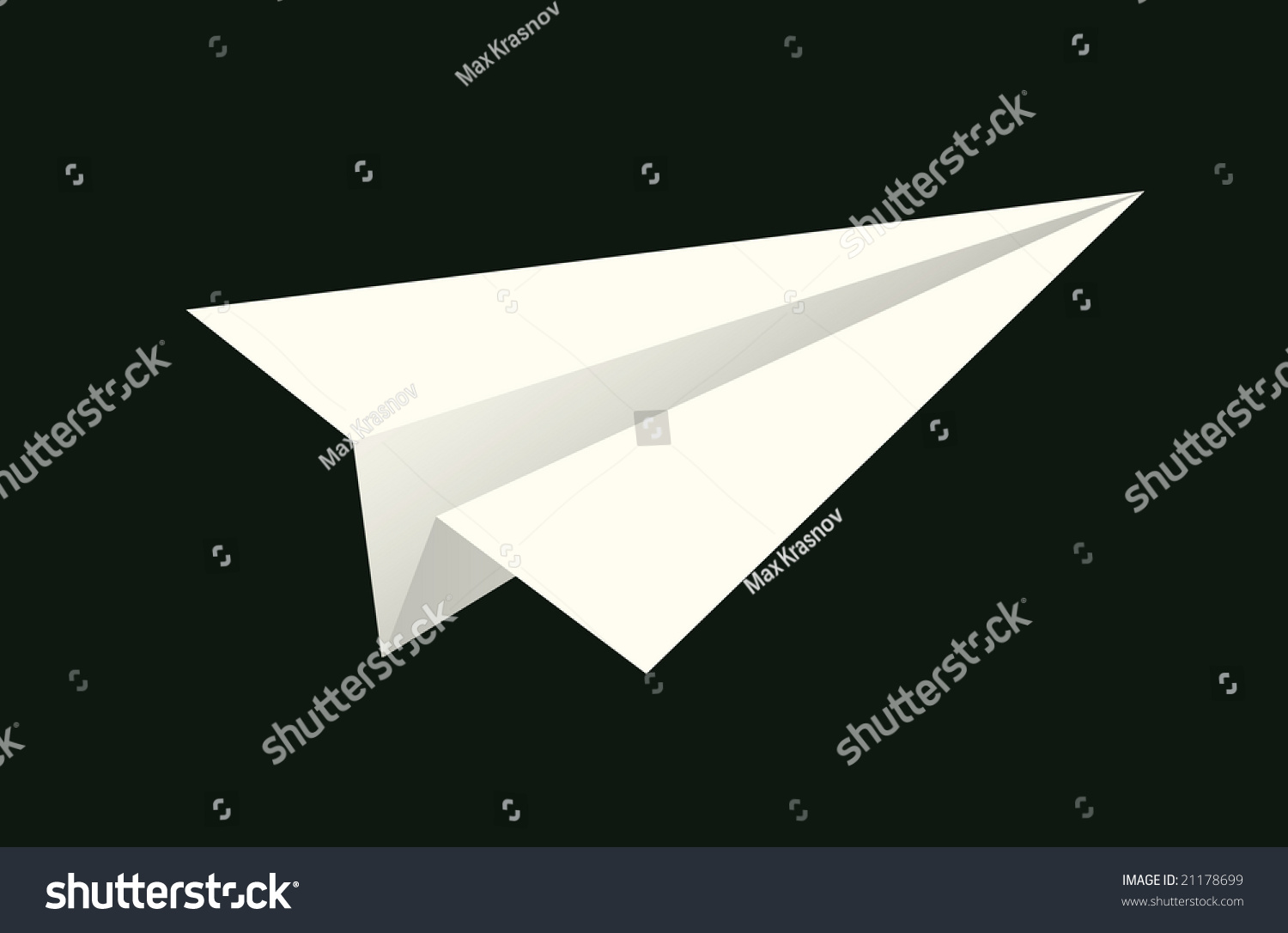 Vector Handmade Plane Stock Vector (Royalty Free) 21178699 | Shutterstock