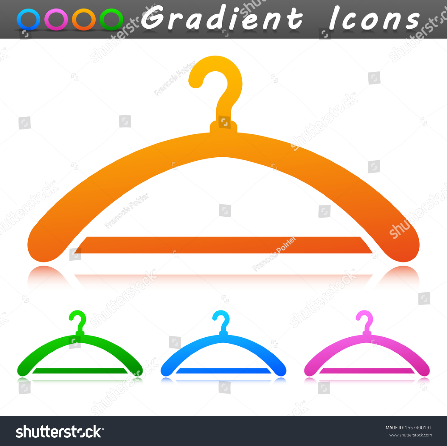 Vector Hanger Symbol Icon Design Stock Vector (Royalty Free) 1657400191 ...