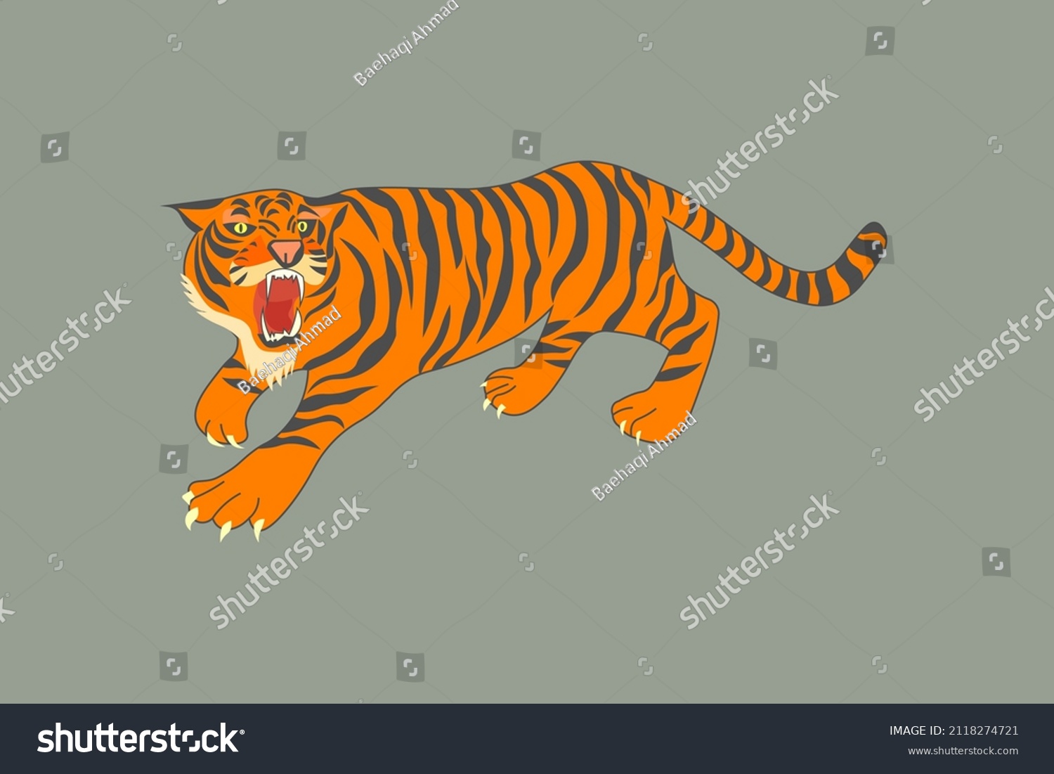 48 Vector harimau Images, Stock Photos & Vectors | Shutterstock