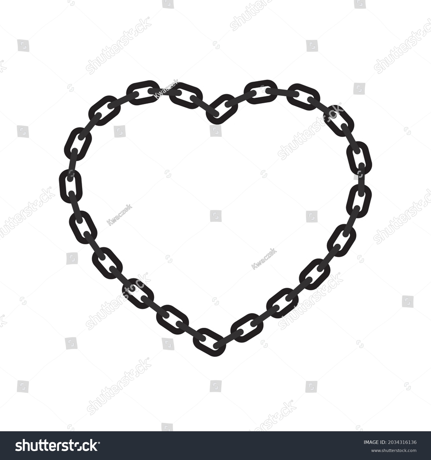 10,612 Heart chain Stock Vectors, Images & Vector Art | Shutterstock