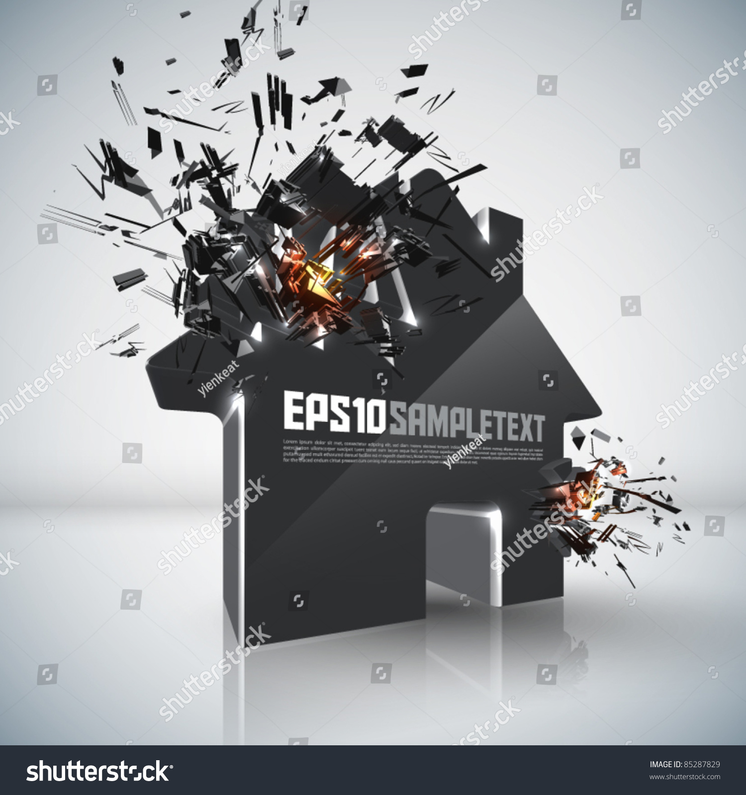 1,021 Crushed house Stock Vectors, Images & Vector Art | Shutterstock