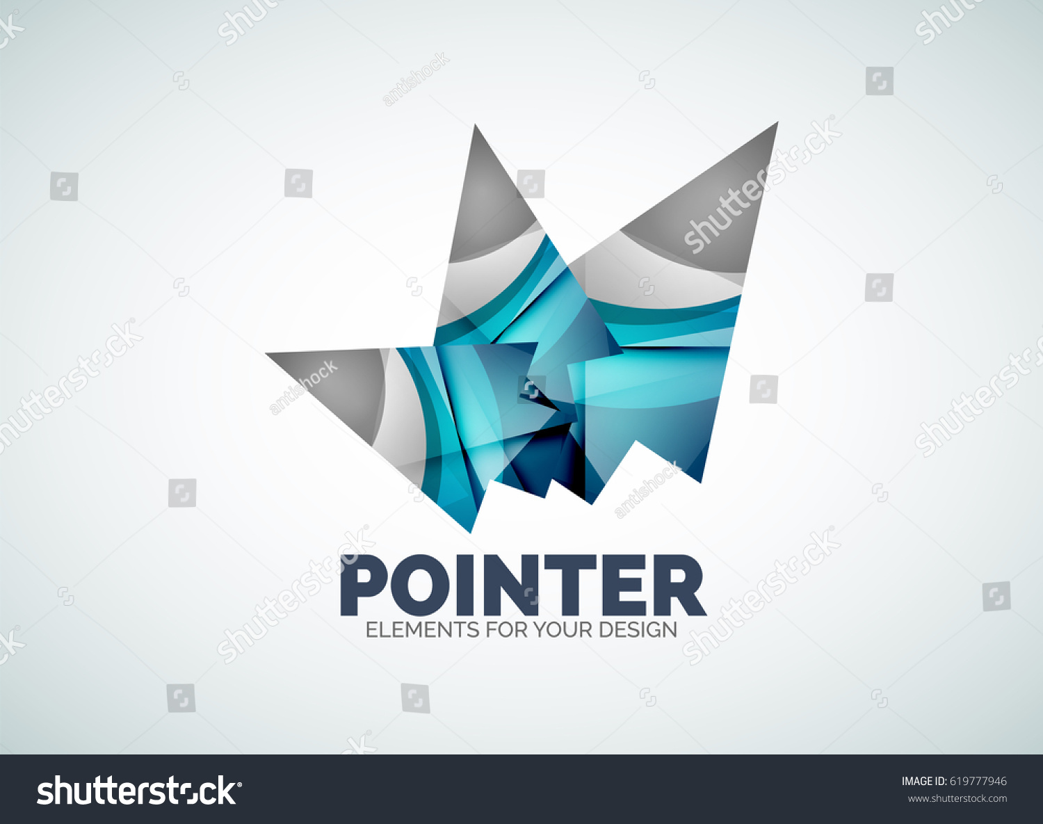 Vector Icon Arrow Mouse Pointer Directional Stock Vector (Royalty Free ...