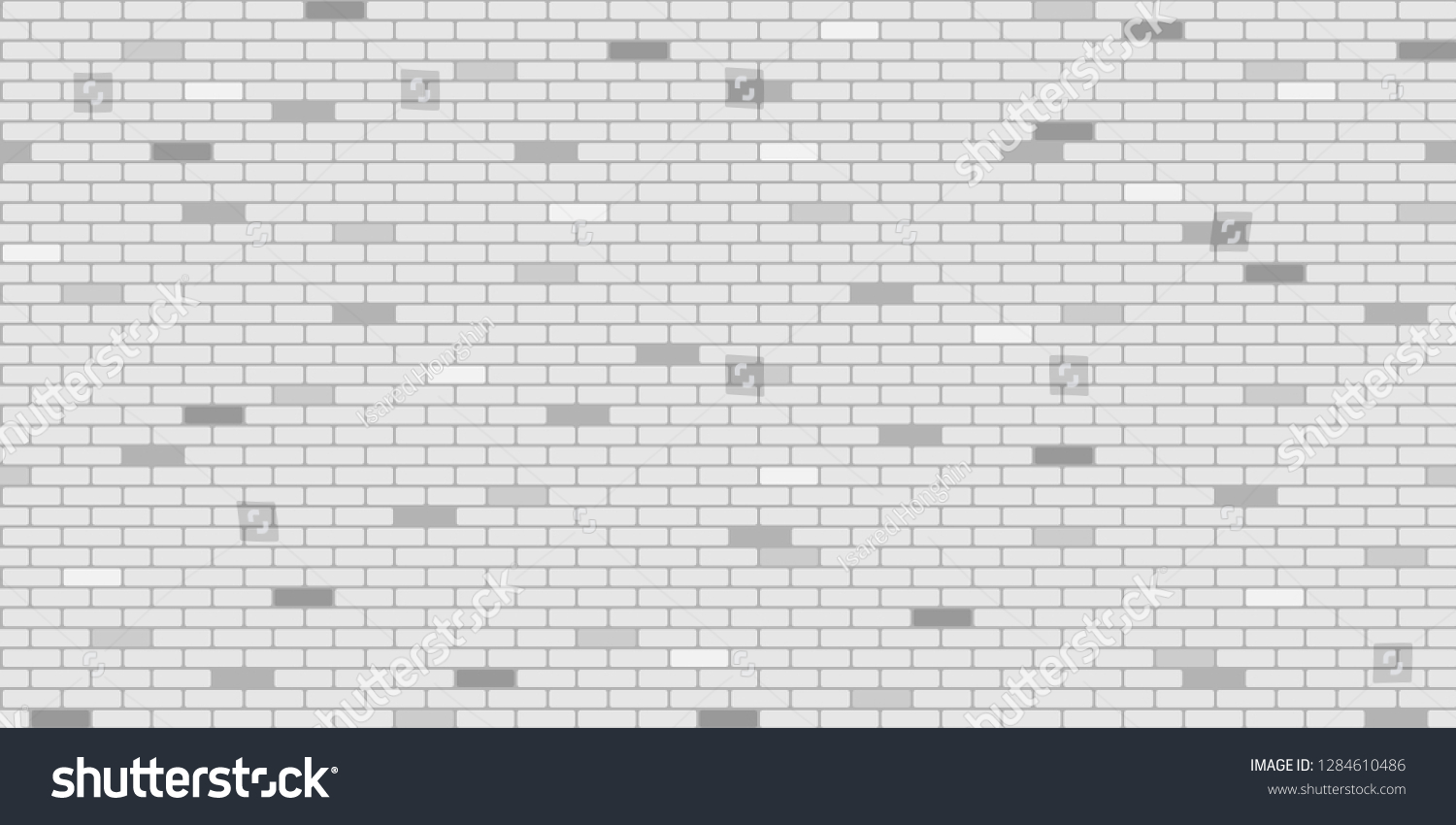 Vector Illustrationbrick Wall Seamless Texture Background Stock Vector ...
