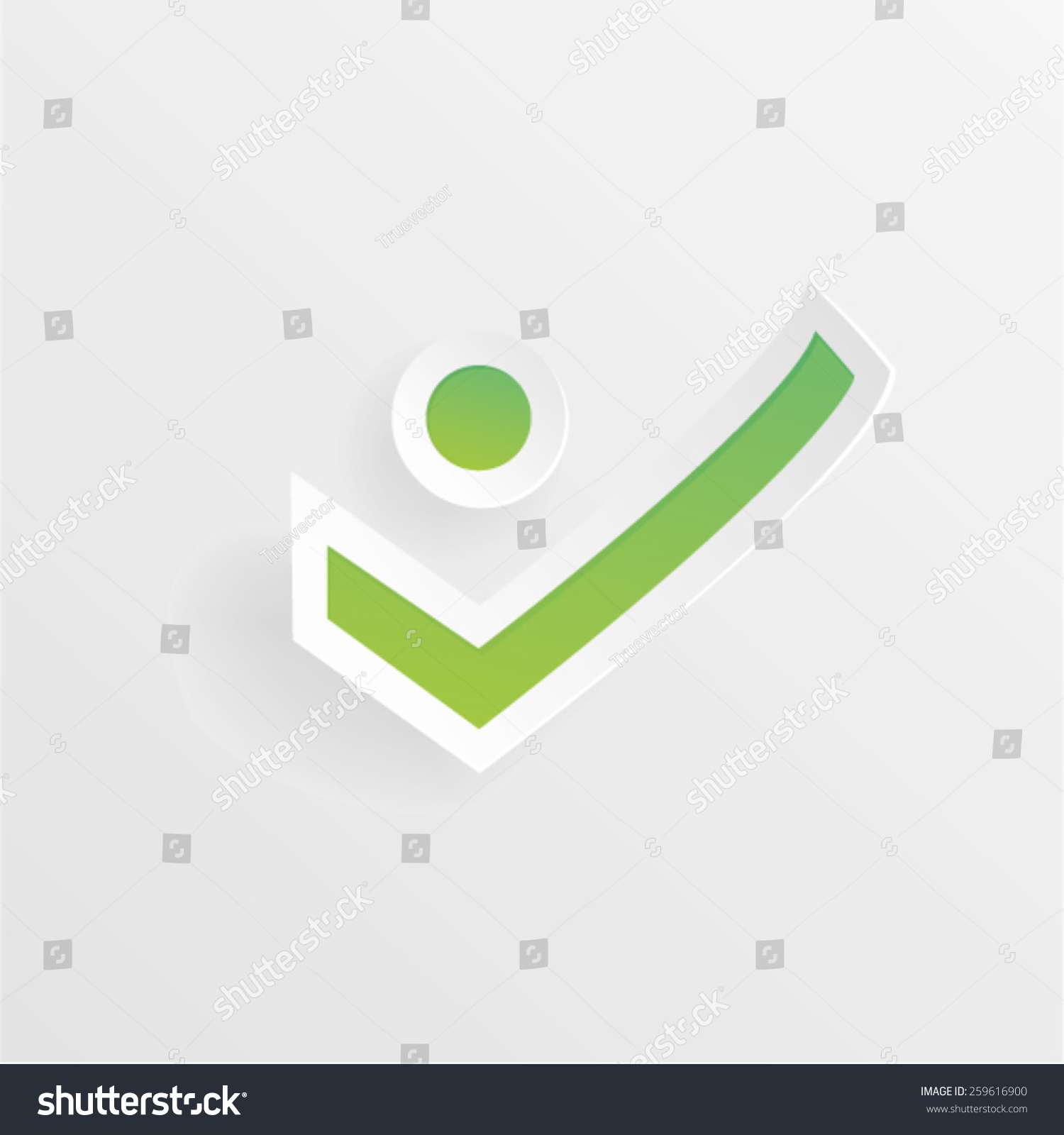 Vector Illustration Check People Stock Vector (Royalty Free) 259616900 ...