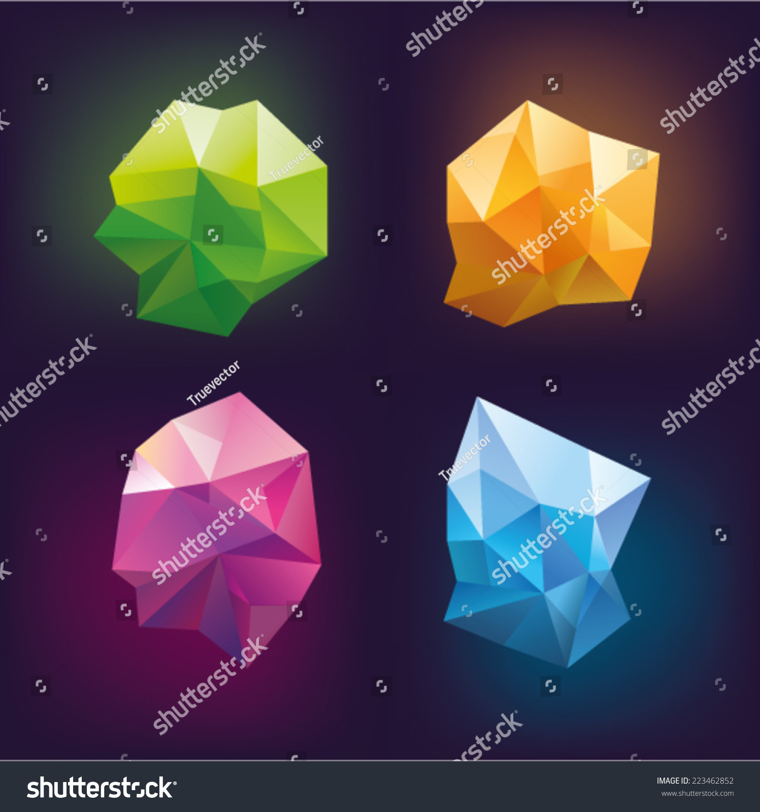 Crystal Gem Vector