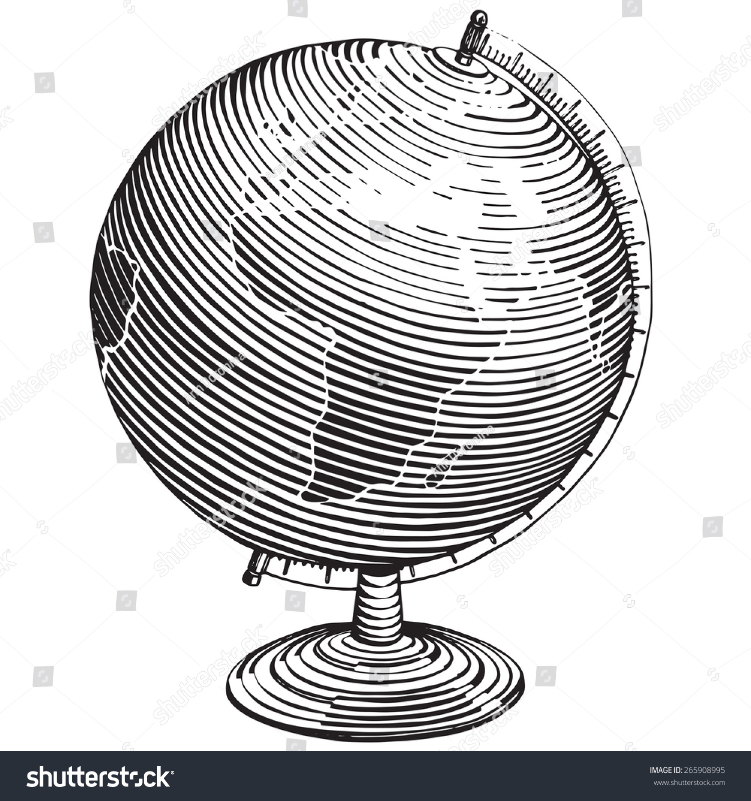 Engraved globe Images, Stock Photos & Vectors | Shutterstock