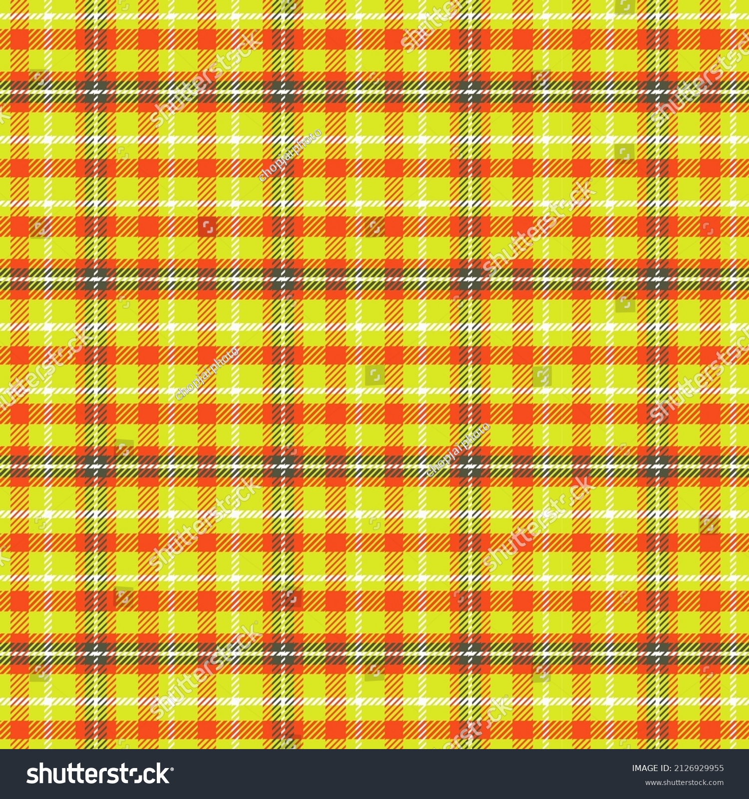 Vector Illustration Grid Plaid Pattern On Stock Vector (Royalty Free ...