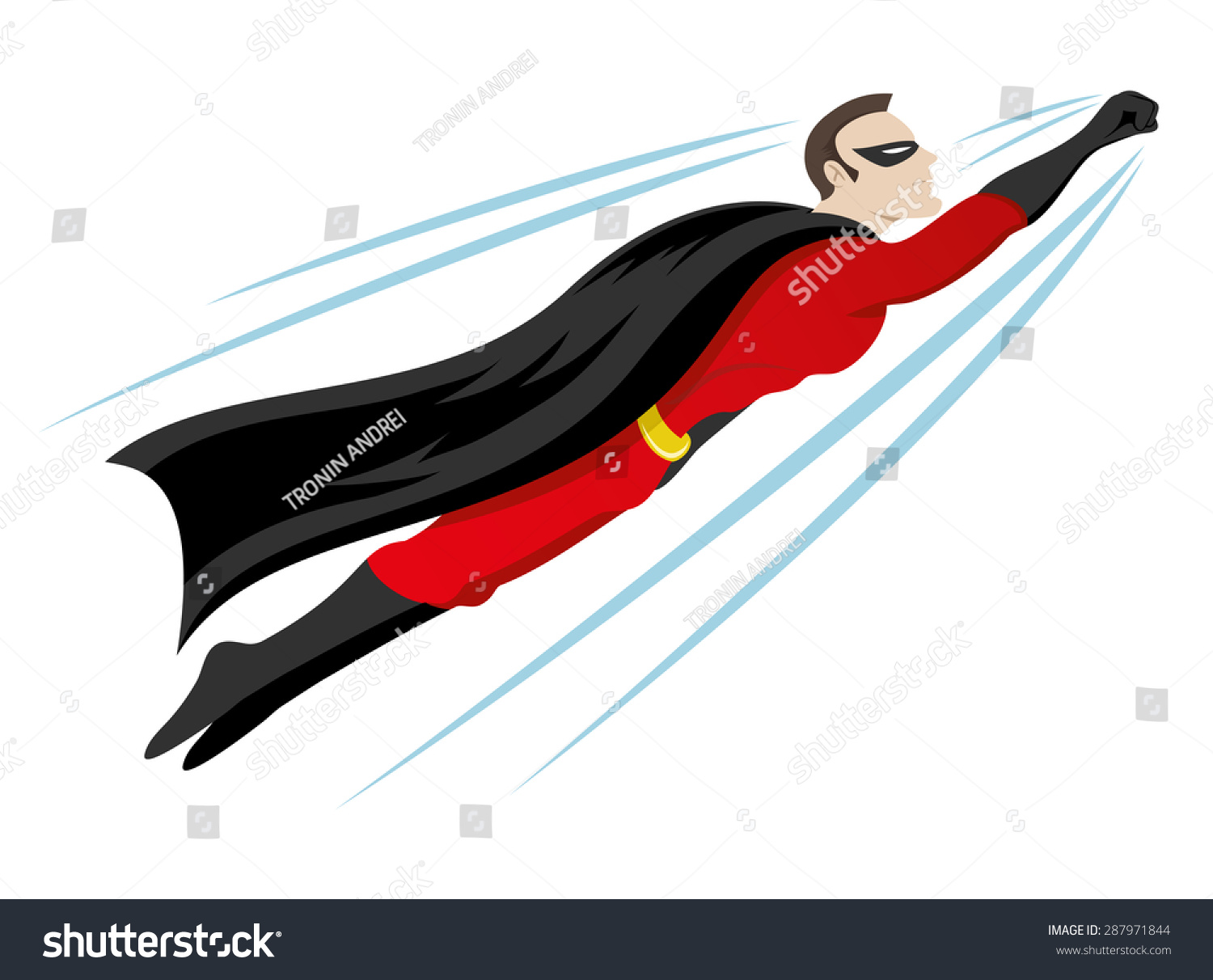 Vector Illustration Hero Stock Vector (Royalty Free) 287971844 ...