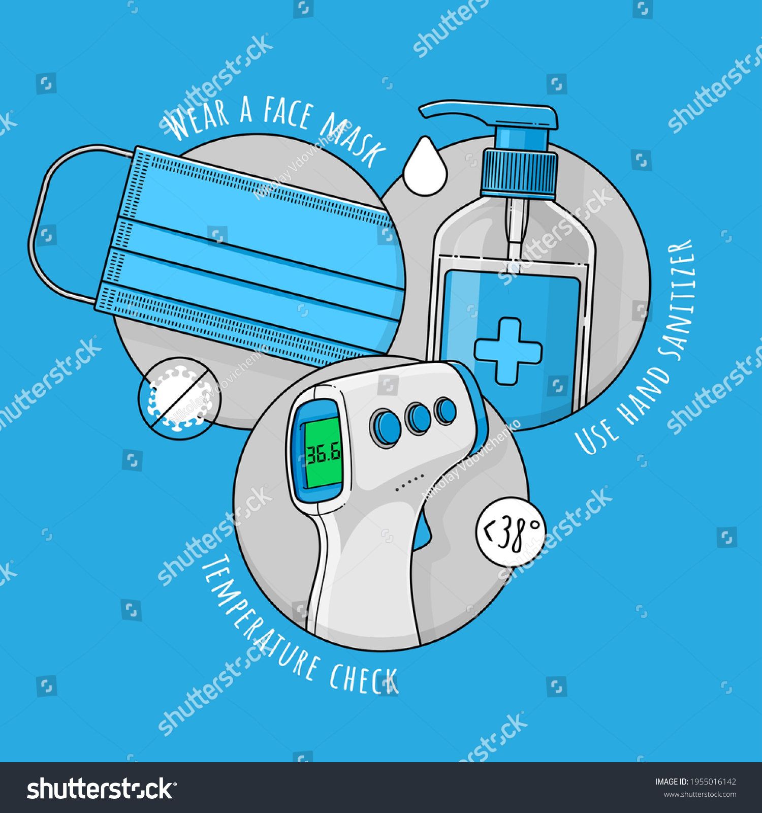 Vector Illustration Measures Combat Prevent Pandemic Stock Vector ... Vector Illustration Measures Combat Prevent Pandemic Stock Vector ...