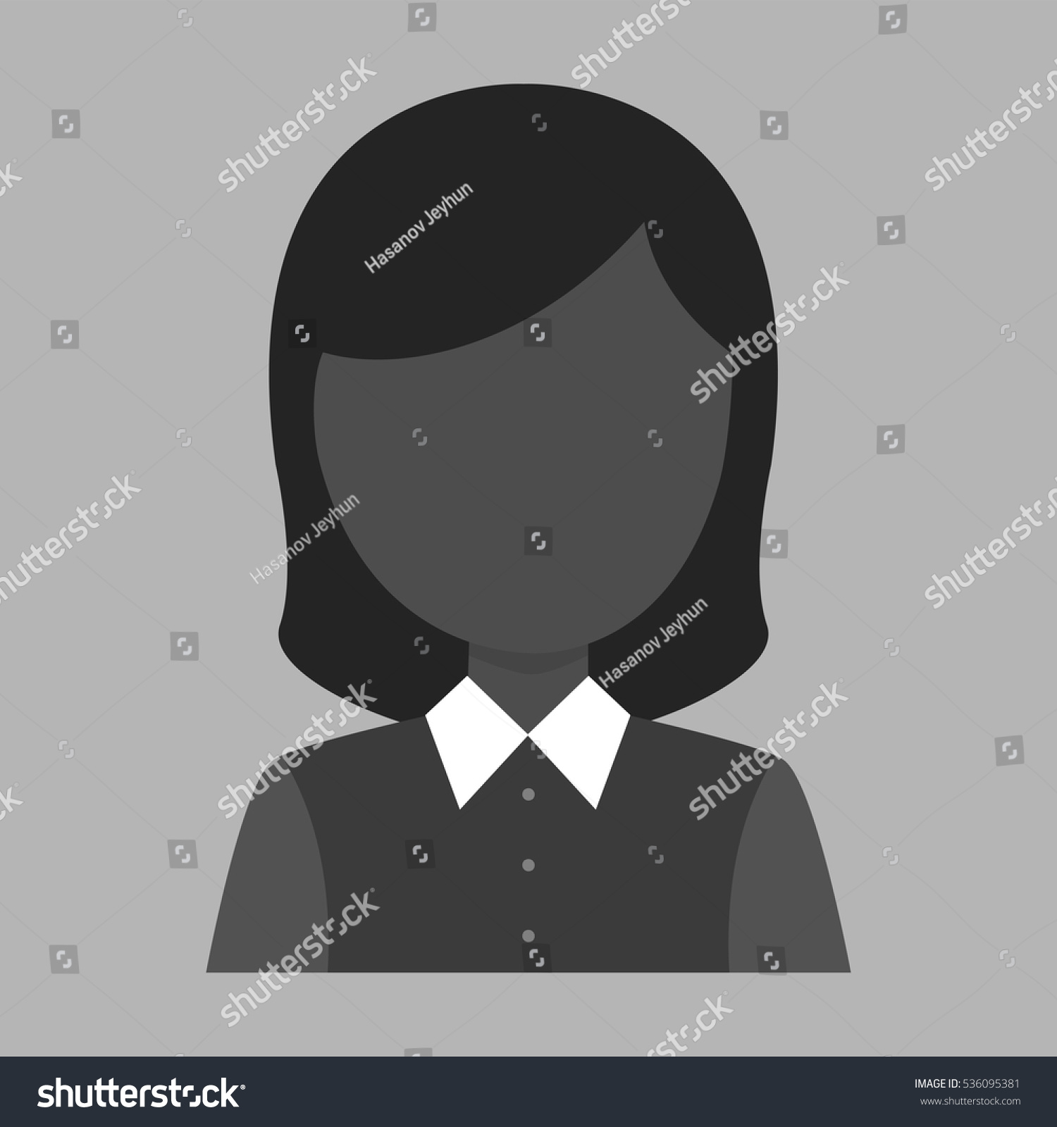 Vector Illustration Profile Avatar Icon Stock Vector (Royalty Free ...