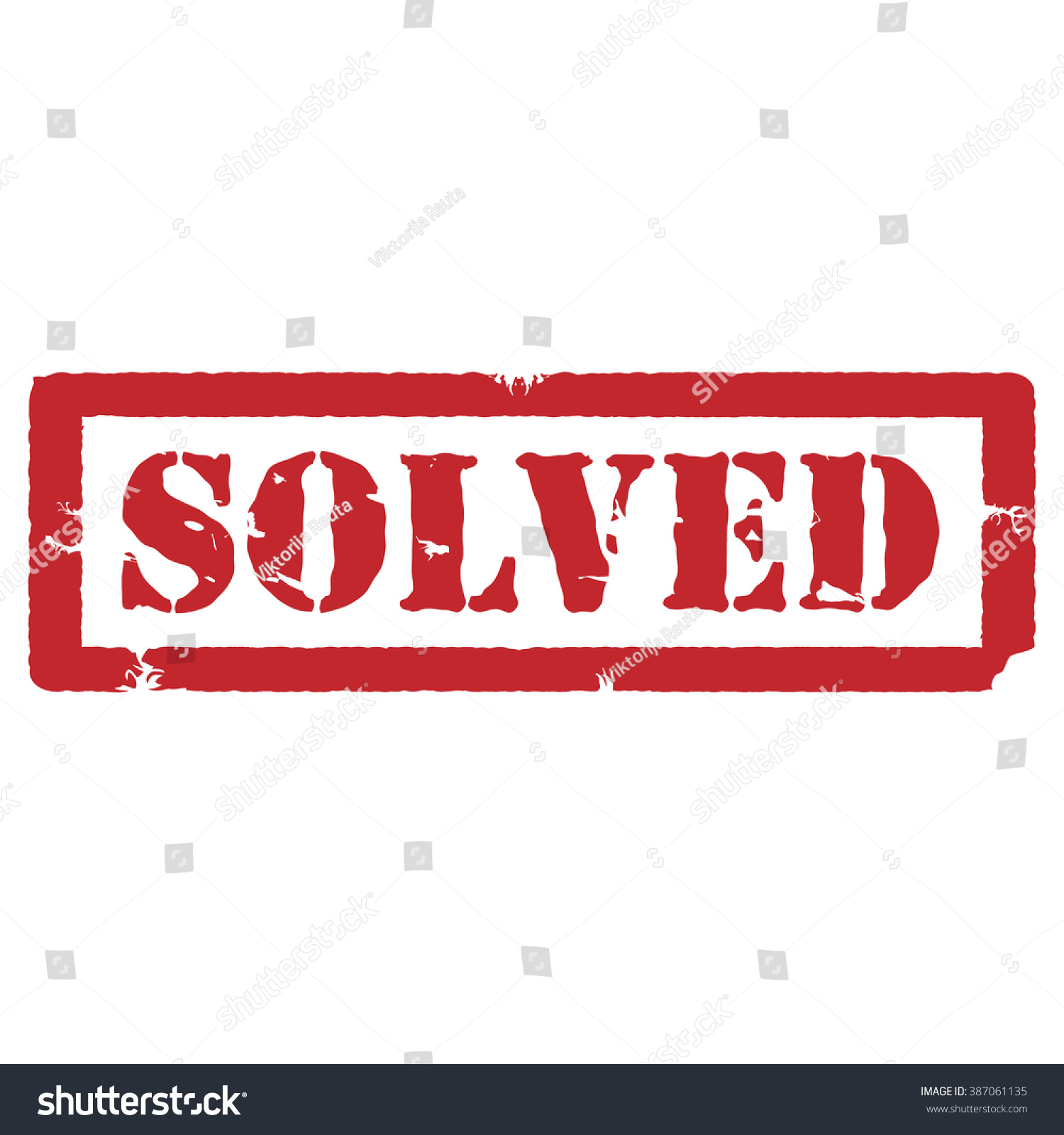 Vector Illustration Red Grunge Rubber Stamp Stock Vector (Royalty Free ...