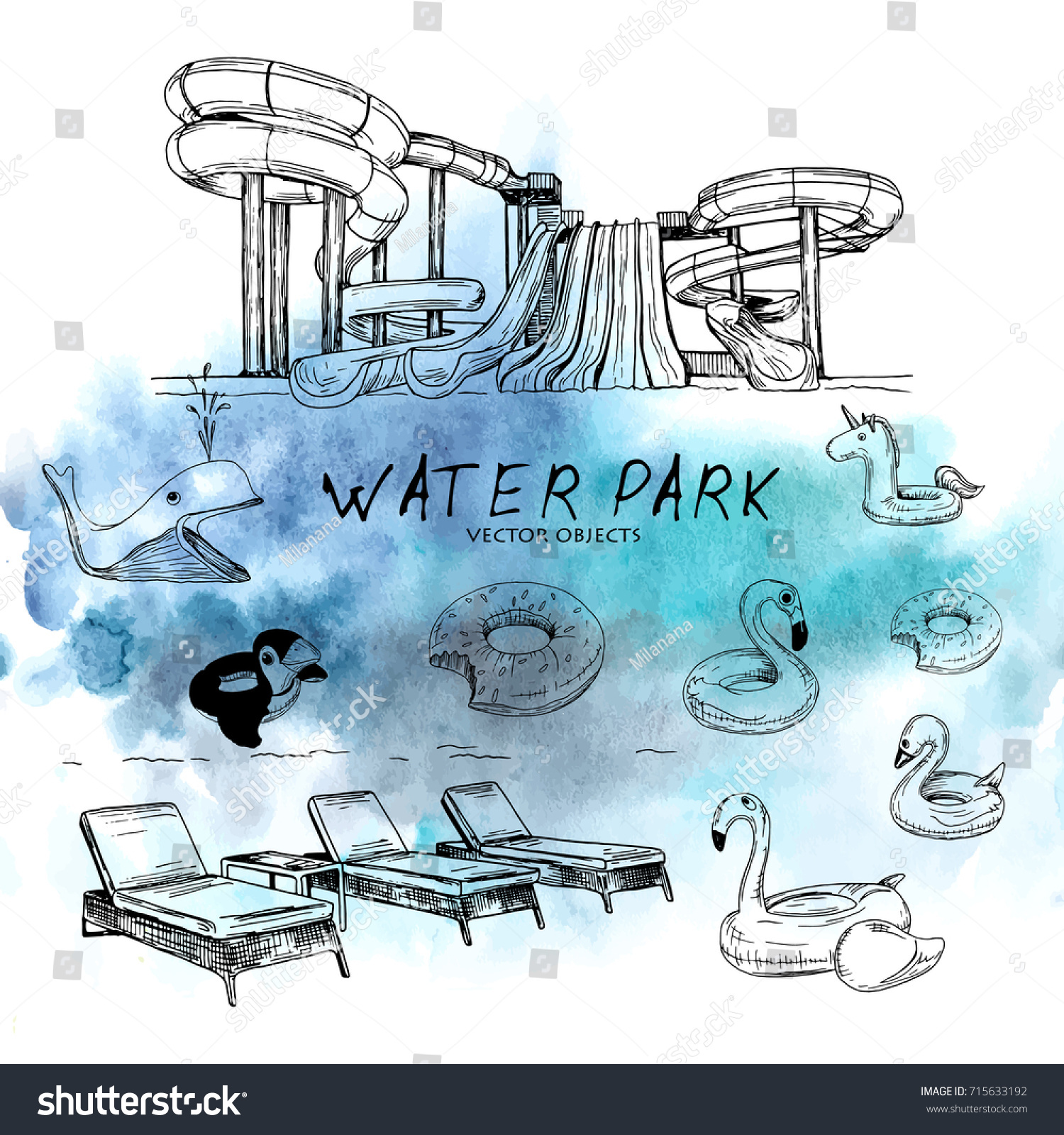 1,106 Water slide draw Images, Stock Photos & Vectors | Shutterstock