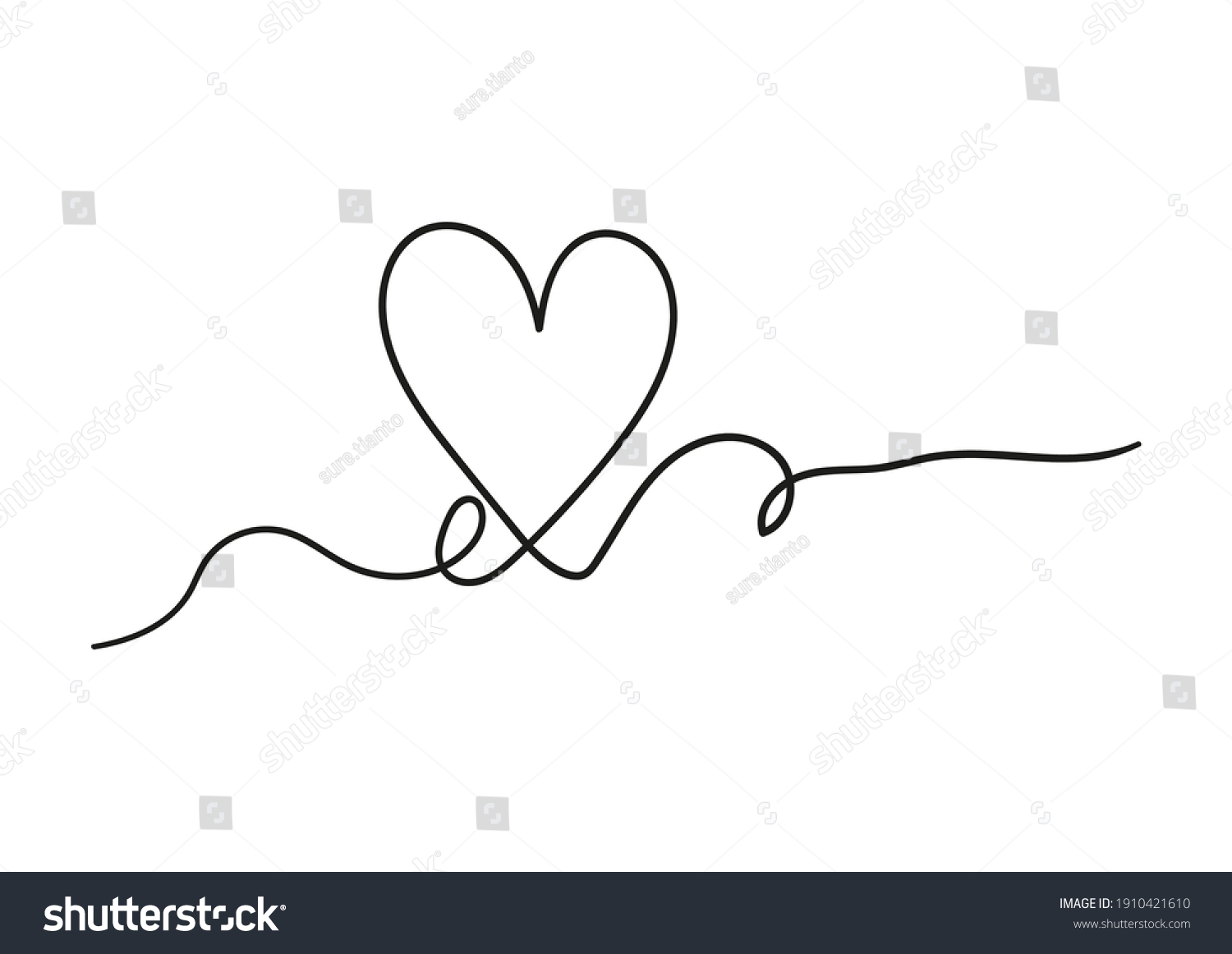 409,600 ilustraciones de Corazon contorno - Ilustraciones, imágenes y ...