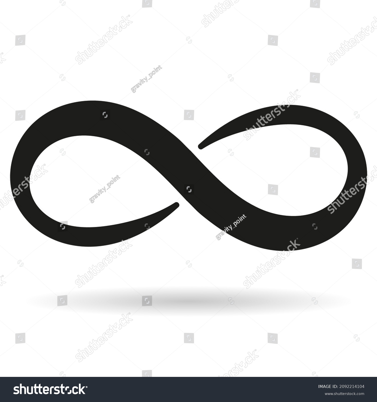 Vector Infinity Icon Pictogram Design: เวกเตอร์สต็อก (ปลอดค่าลิขสิทธิ์ ...