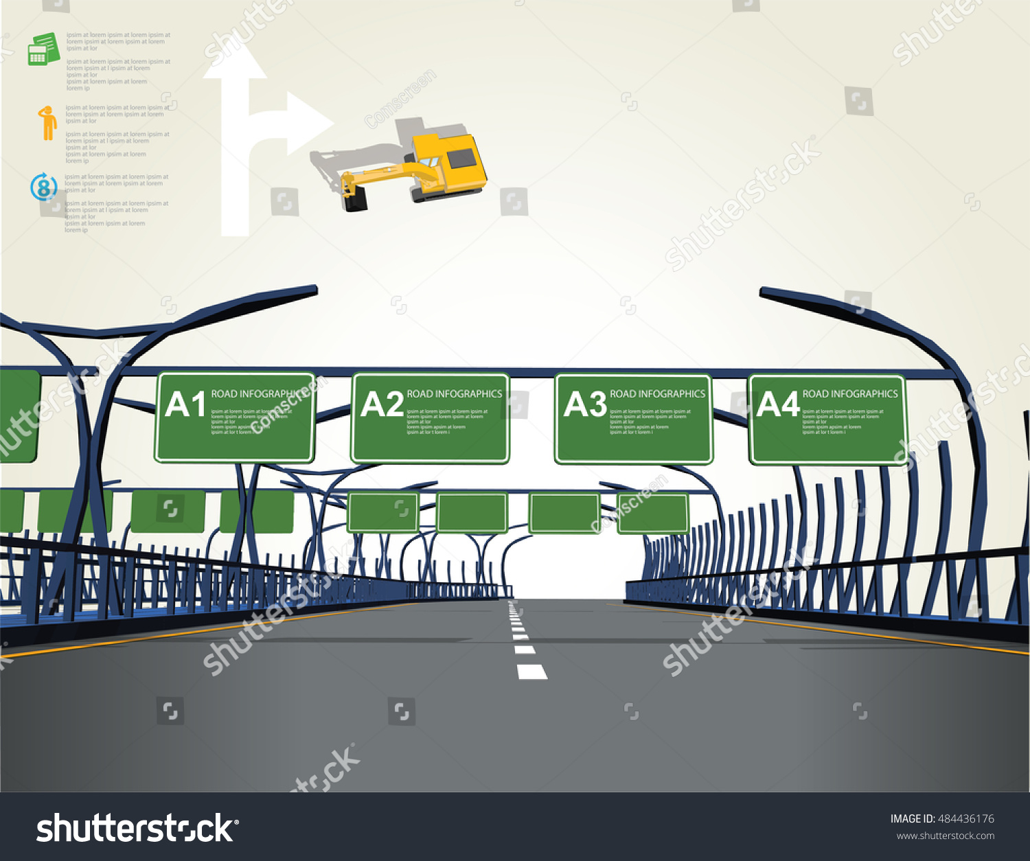 1,738 Road infrastructure infographic Stock Vectors, Images & Vector ...