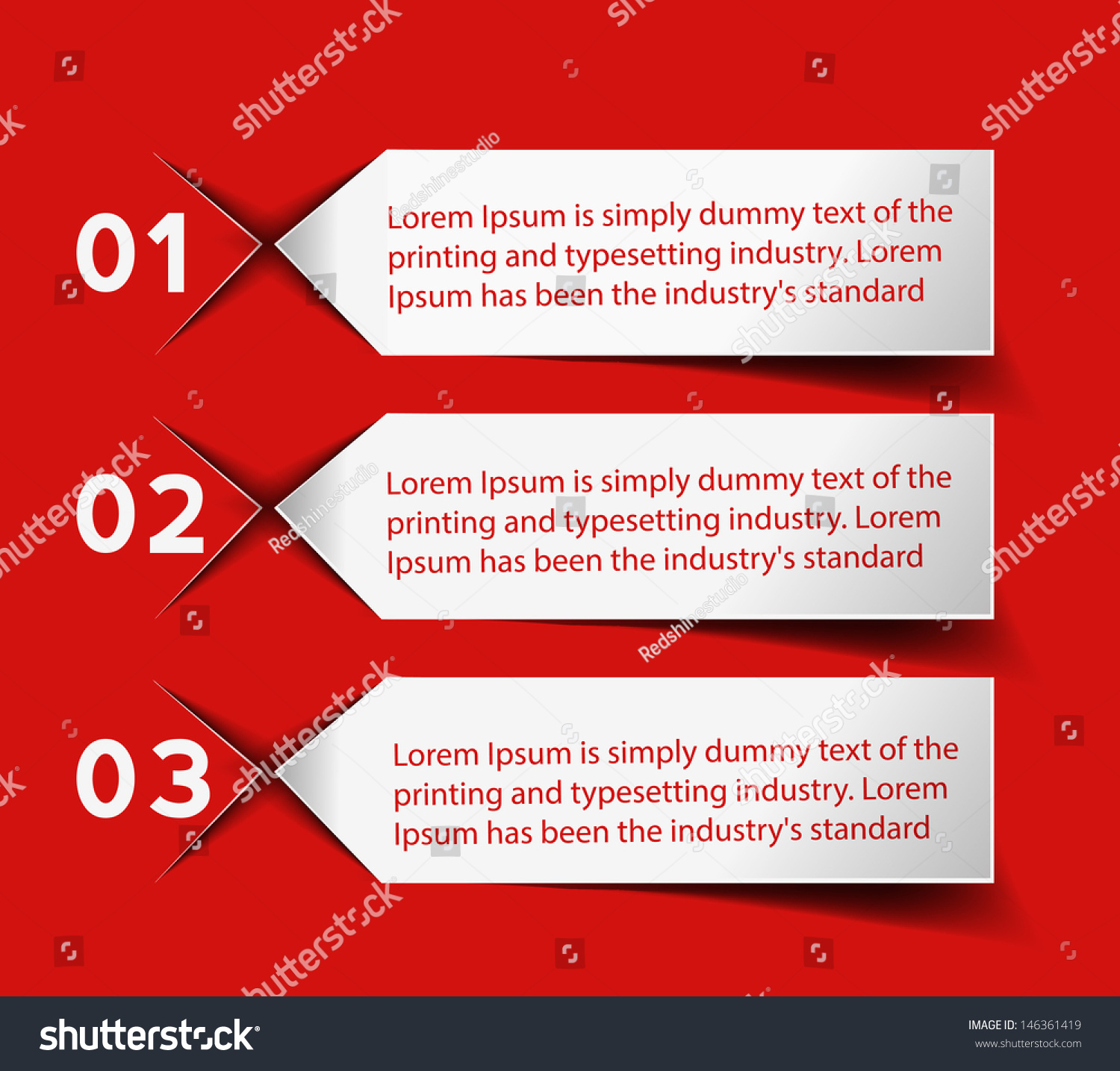 Vector Information Banner Design Element Stock Vector (Royalty Free ...