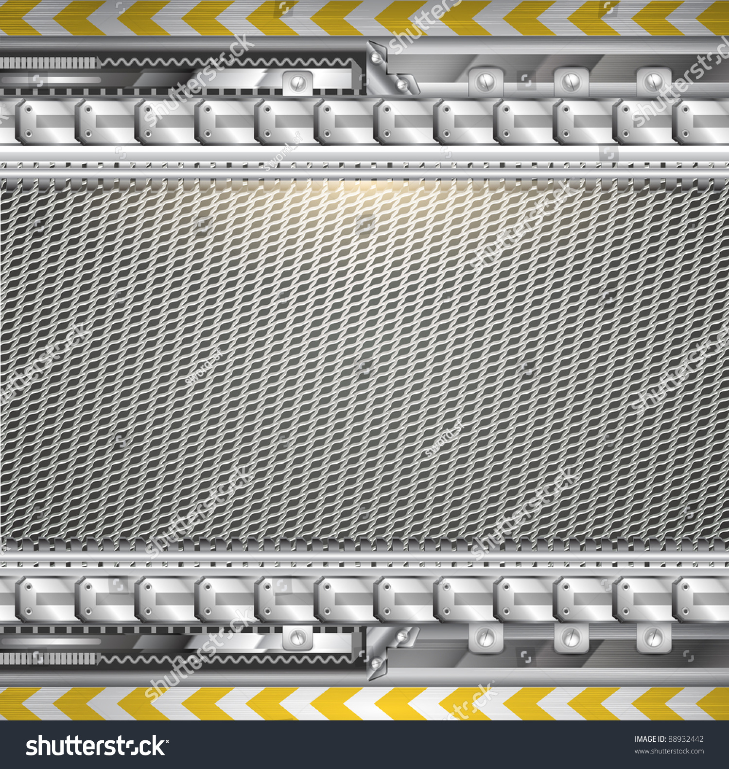 Vector Iron Template Stock Vector (Royalty Free) 88932442 | Shutterstock