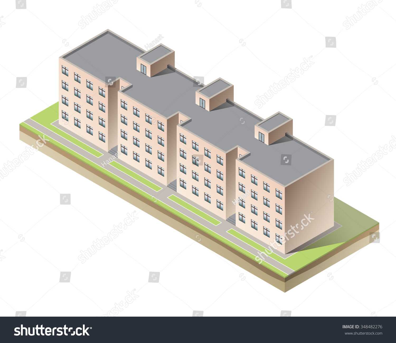 Vector Isometric Apartment Building On White 스톡 벡터(로열티 프리) 348482276 ... Vector Isometric Apartment Building On White 스톡 벡터(로열티 프리) 348482276 ...