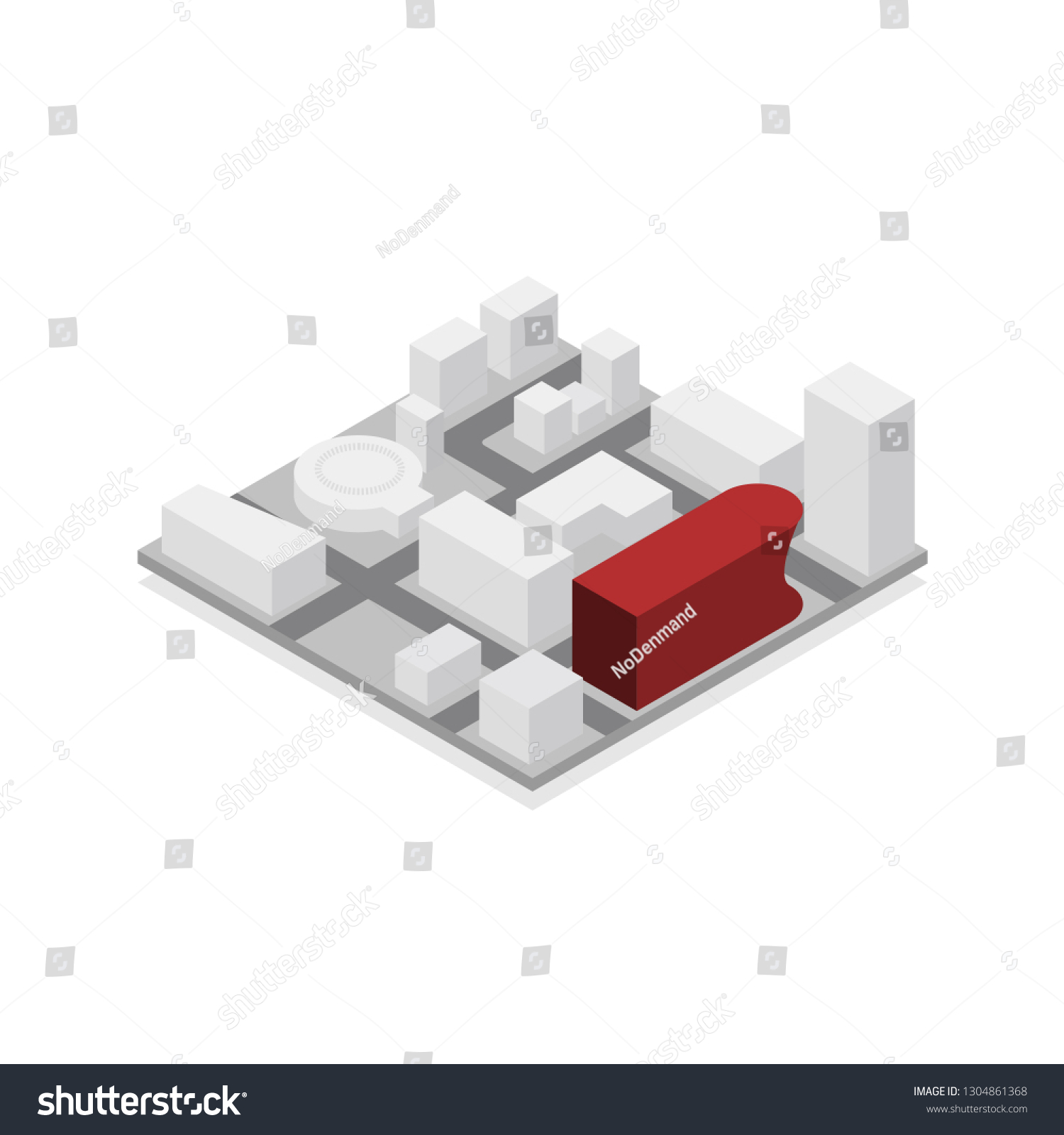 Vector Isometric City Map Stock Vector (Royalty Free) 1304861368 ... Vector Isometric City Map Stock Vector (Royalty Free) 1304861368 ...