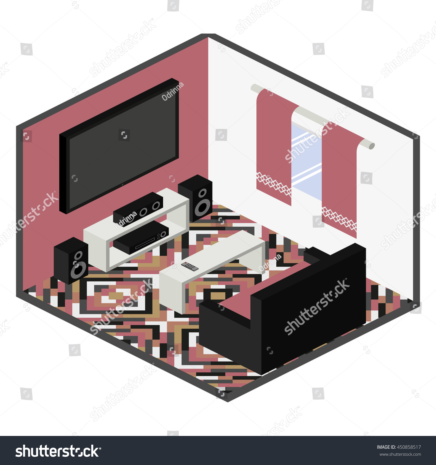 Vector Isometric Living Room Icon Lounge Stock Vector (Royalty Free ... Vector Isometric Living Room Icon Lounge Stock Vector (Royalty Free ...