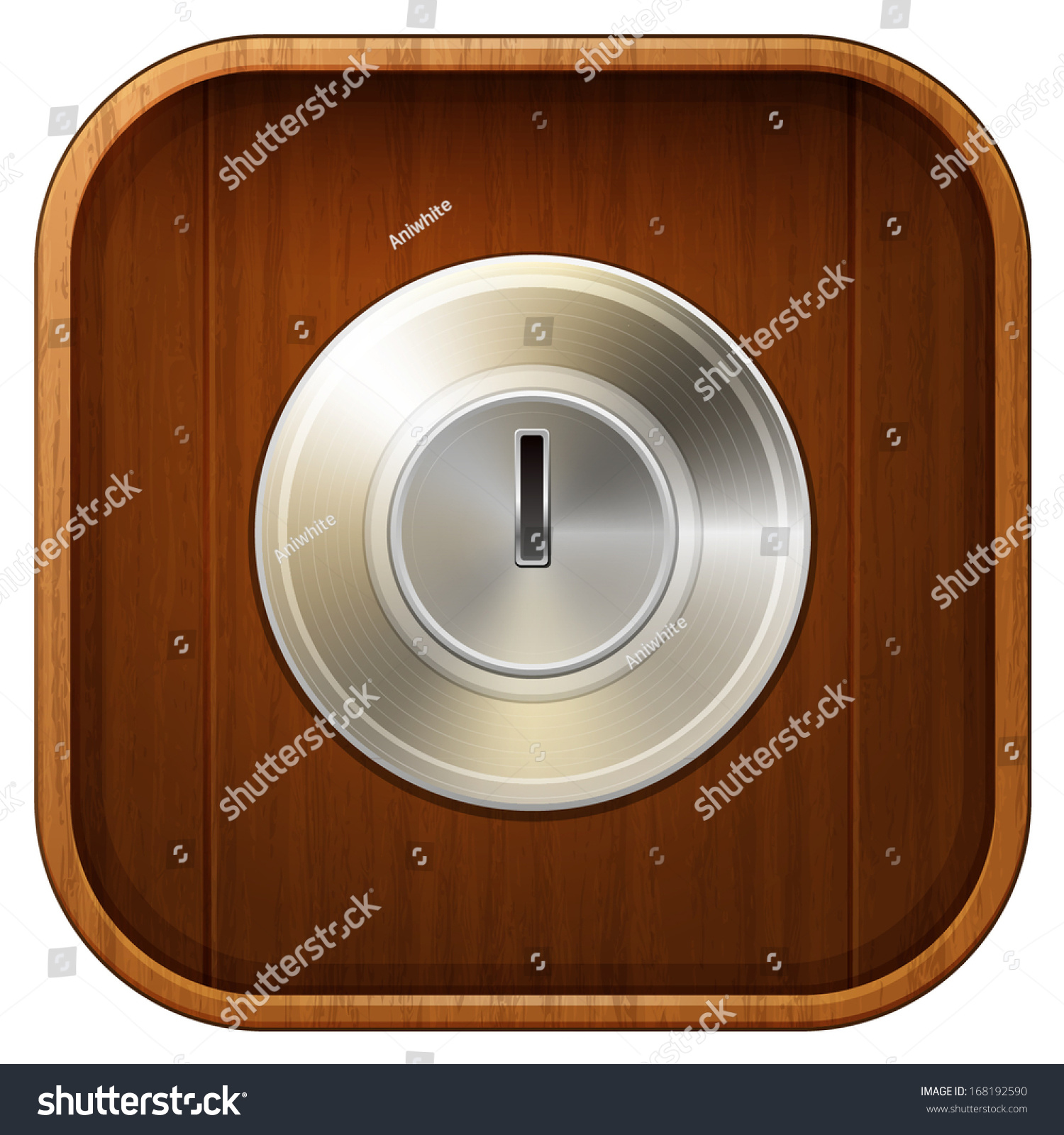 Vector Keyhole Round Lock Safety Concept Stock Vector (Royalty Free ...