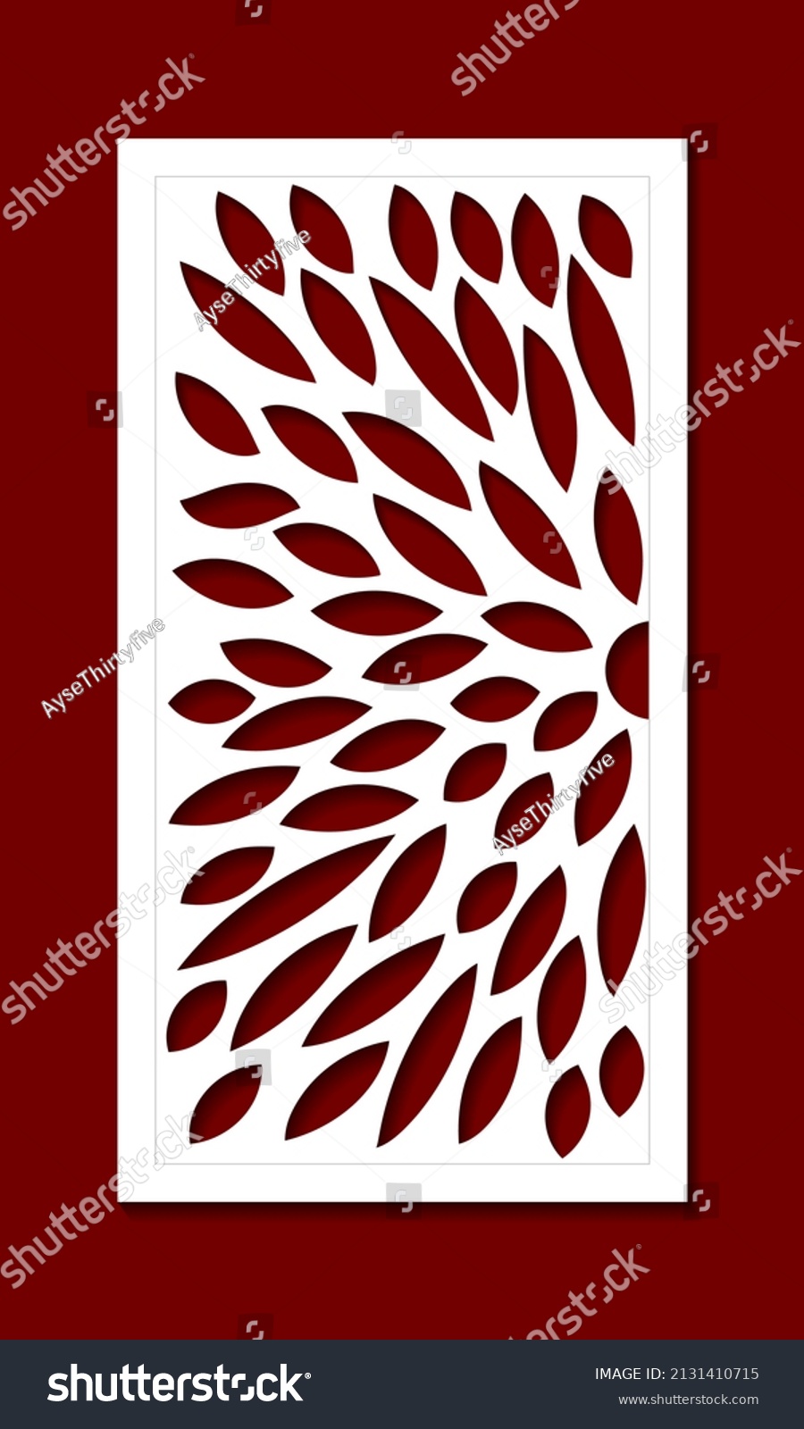 Vector Laser Cut Panel Seamless Pattern Stock Vector (Royalty Free ...