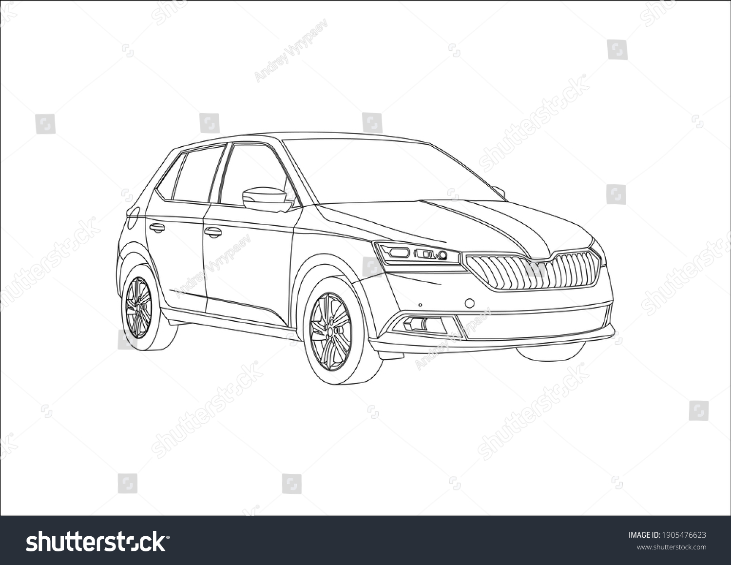 32 Skoda cars Stock Vectors, Images & Vector Art | Shutterstock