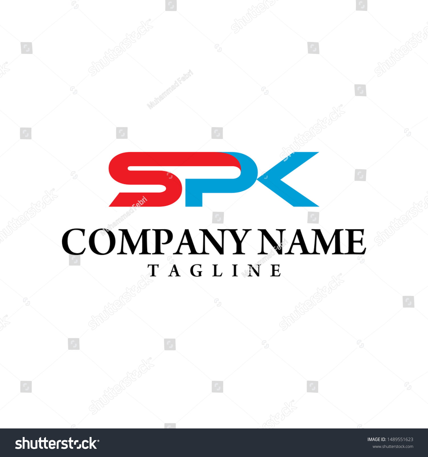 Vector Letter Spk Logo Icon Design: เวกเตอร์สต็อก (ปลอดค่าลิขสิทธิ์ ...