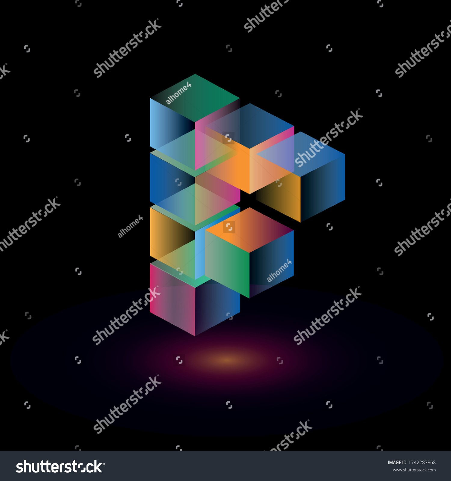 Vector Letters Your Logo: เวกเตอร์สต็อก (ปลอดค่าลิขสิทธิ์) 1742287868 ...