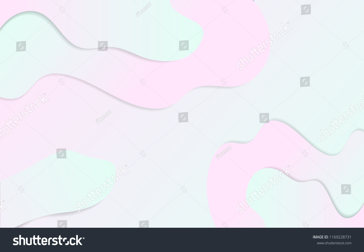 Vector Light Pink Blue Gradient Background Stock Vector (Royalty Free ...