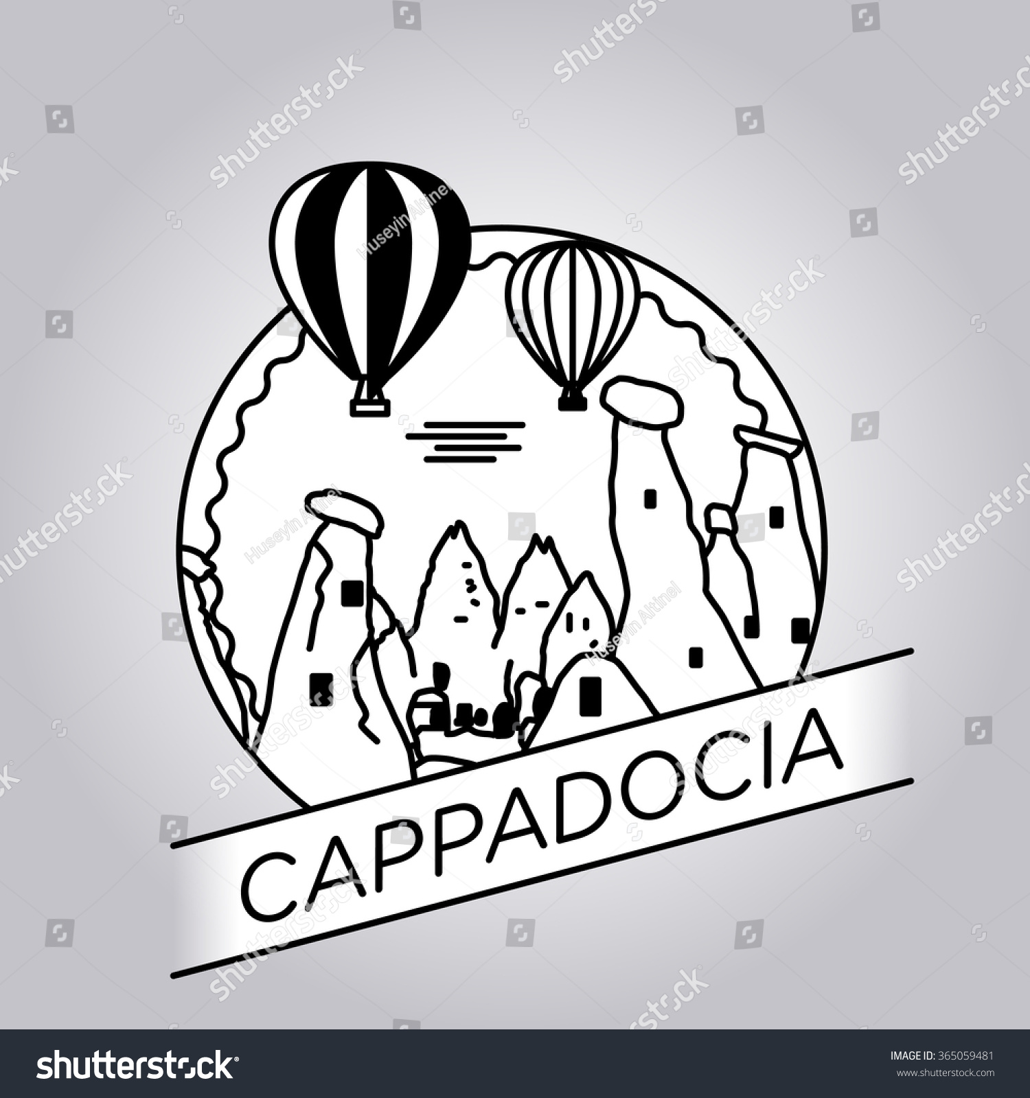 56 Kapadokya vector Images, Stock Photos & Vectors | Shutterstock