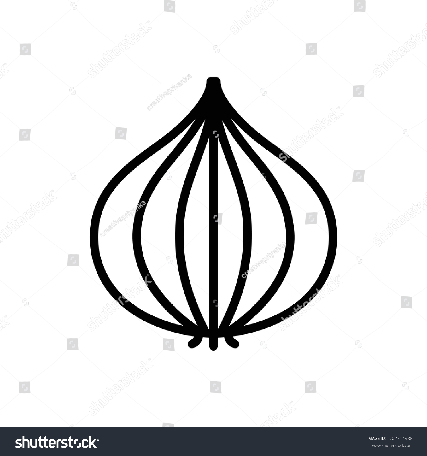 104,853 Onions icon Images, Stock Photos & Vectors | Shutterstock