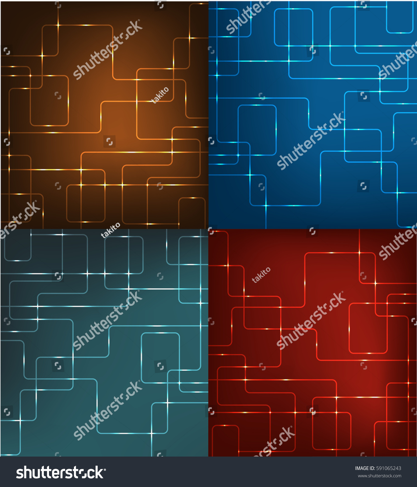 Vector Line Techno Texture Abstract Light Stock Vector (Royalty Free ...