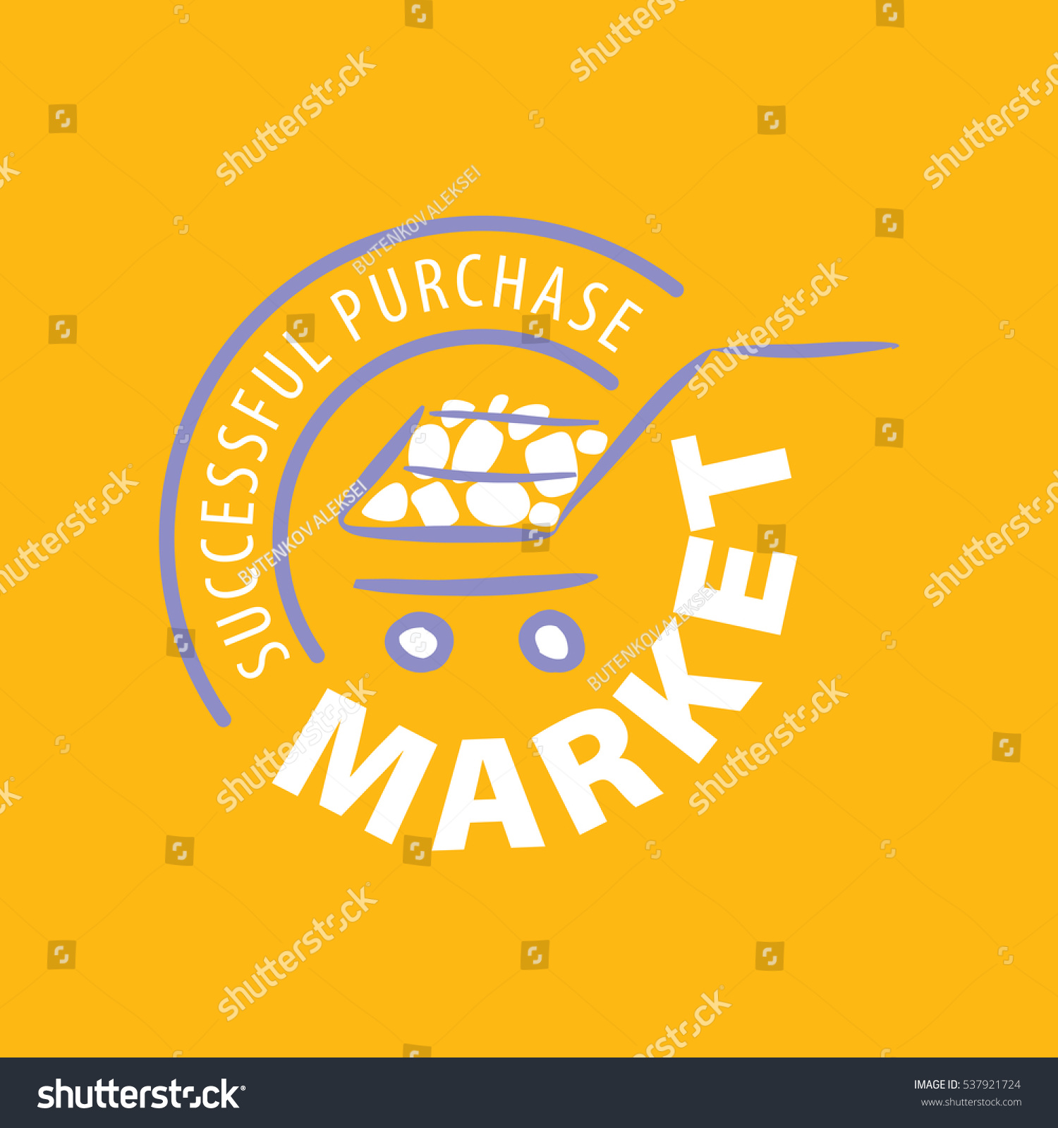 Vector Logo Market Stock Vector (Royalty Free) 537921724 | Shutterstock