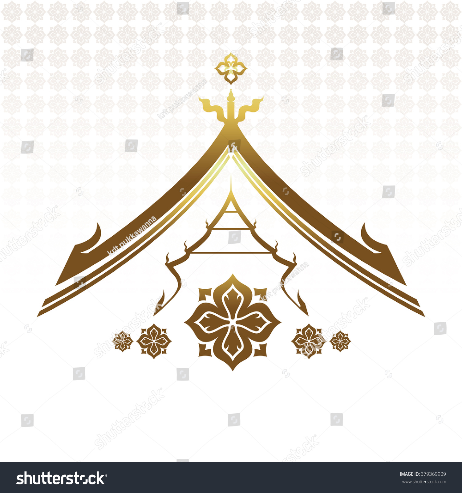 Vector Logo Thailand Design: เวกเตอร์สต็อก (ปลอดค่าลิขสิทธิ์) 379369909