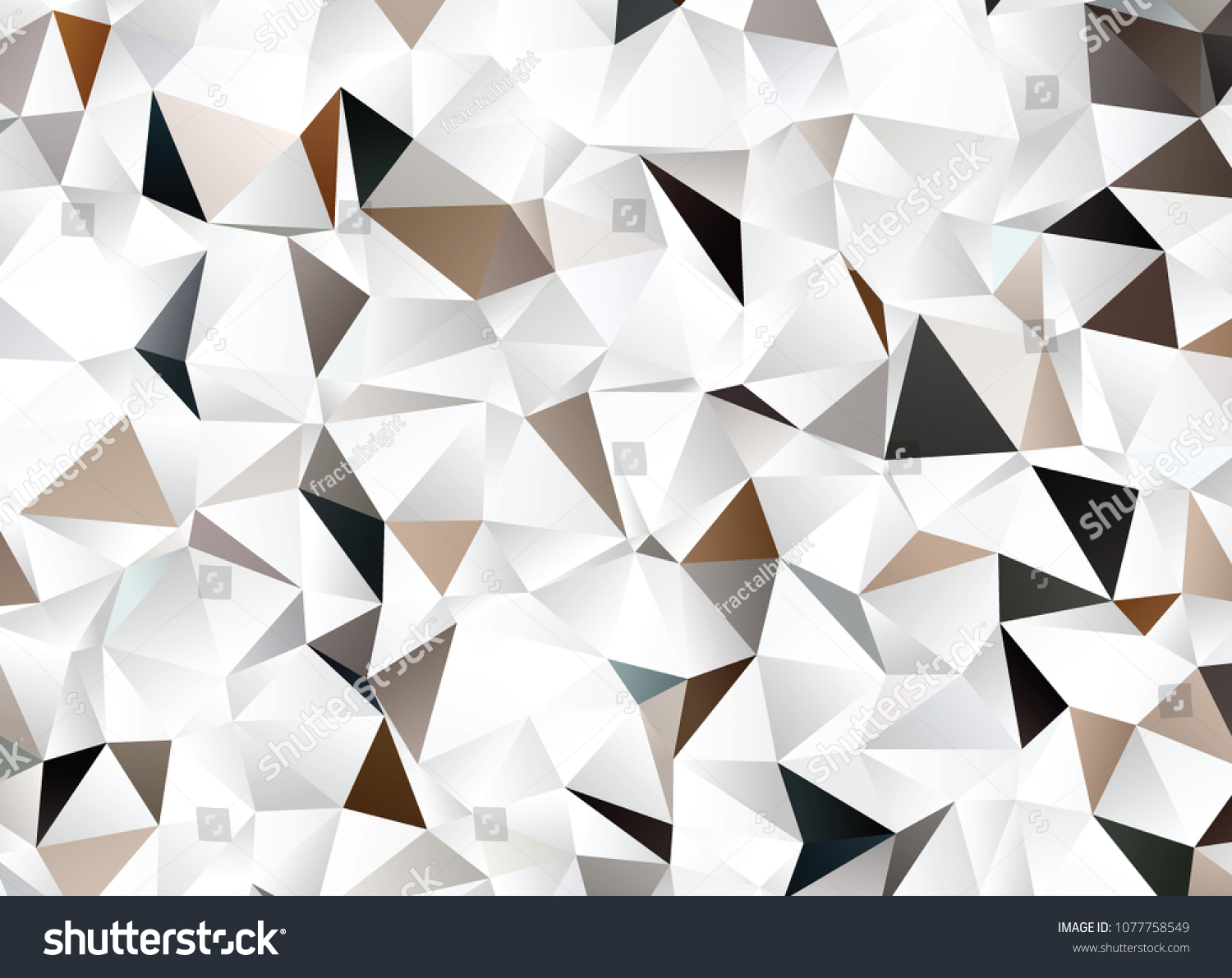 Vector Low Poly Template Creative Abstract Stock Vector (Royalty Free ...