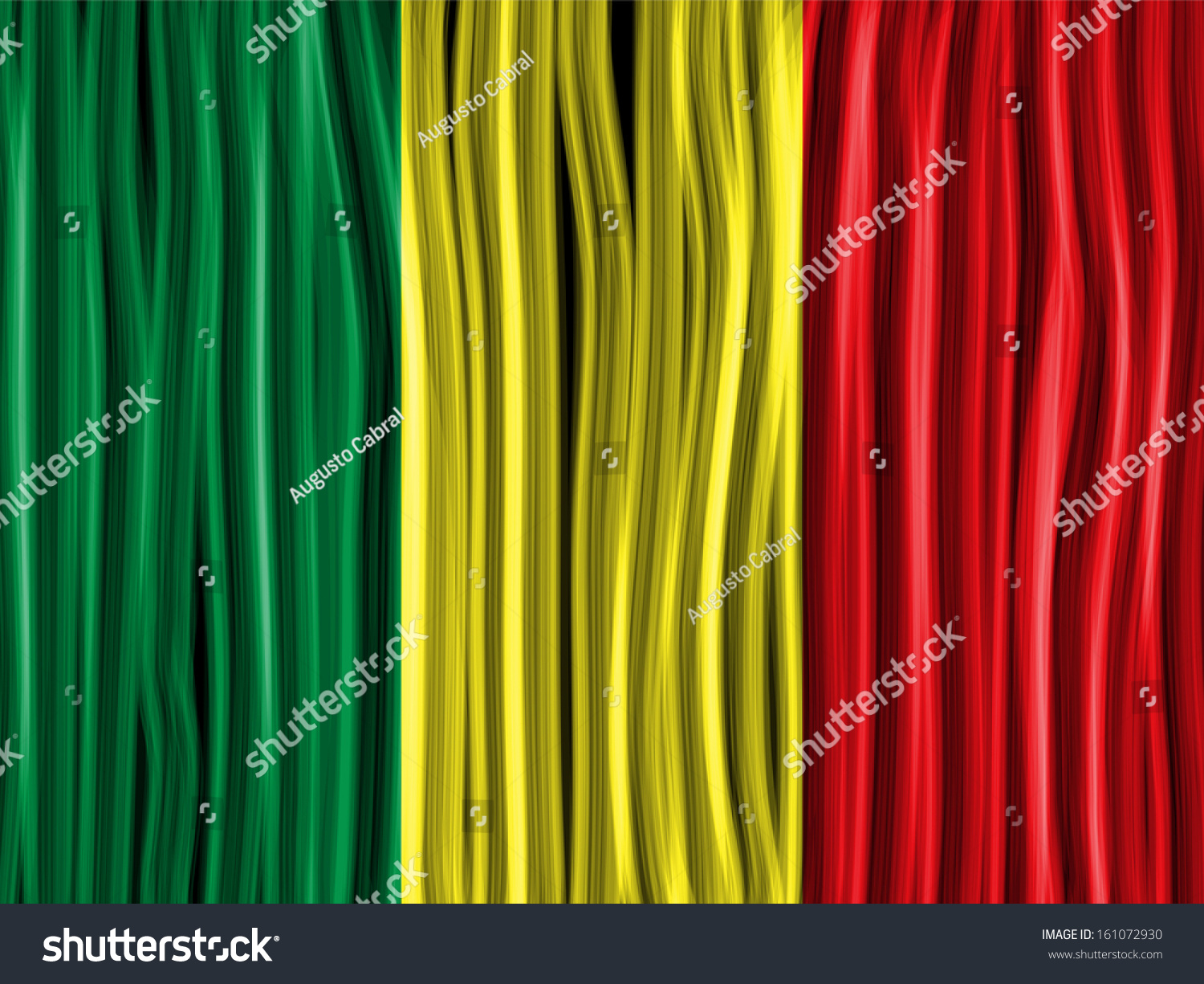 Vector Mali Flag Wave Fabric Texture Stock Vector (Royalty Free ...