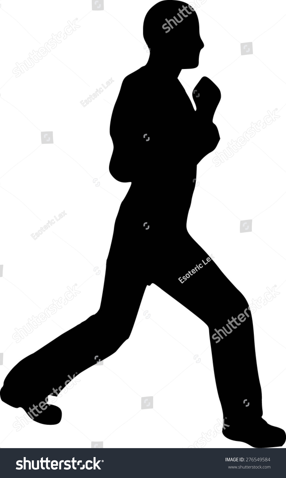 Vector Man Silhouette Stock Vector (Royalty Free) 276549584 | Shutterstock