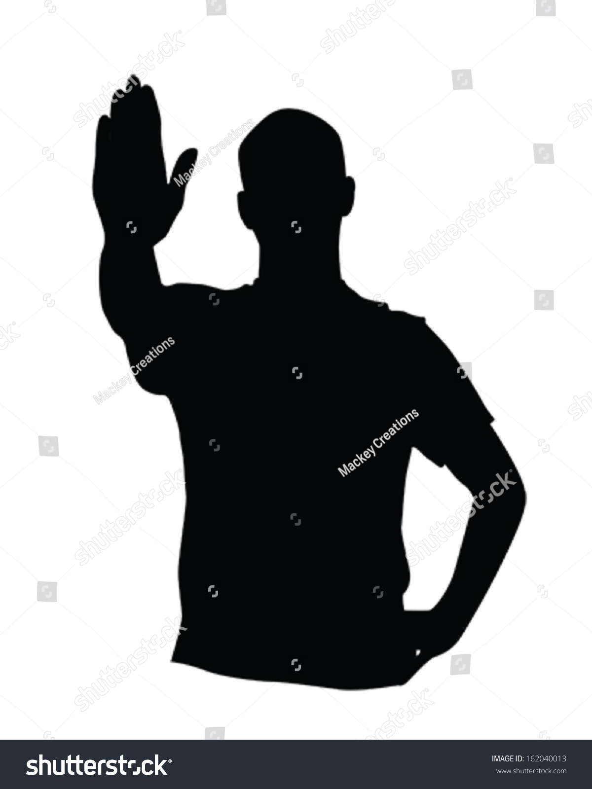 Stop Hand Person