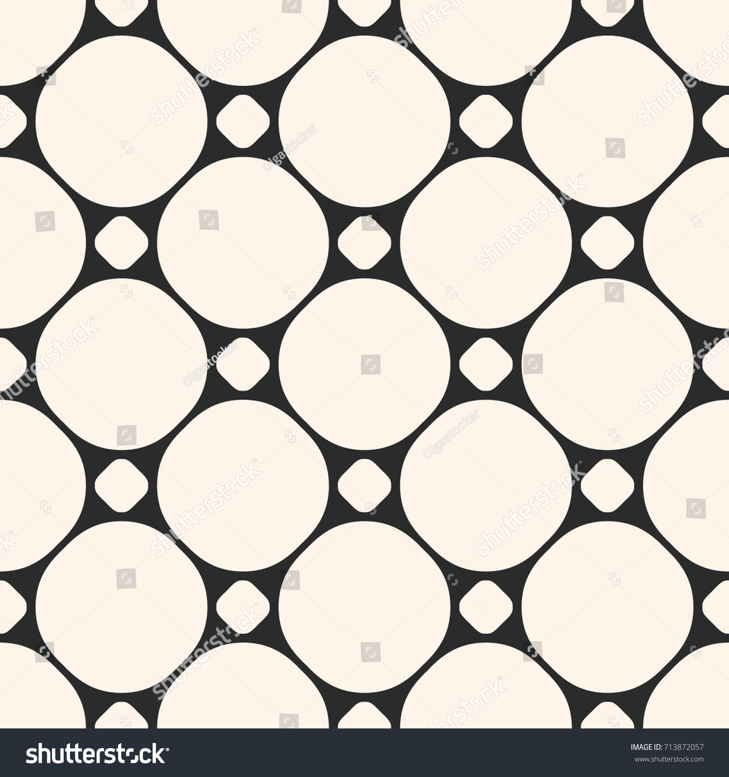 Vector Mesh Seamless Pattern Geometric Texture Stock Vector (Royalty ...