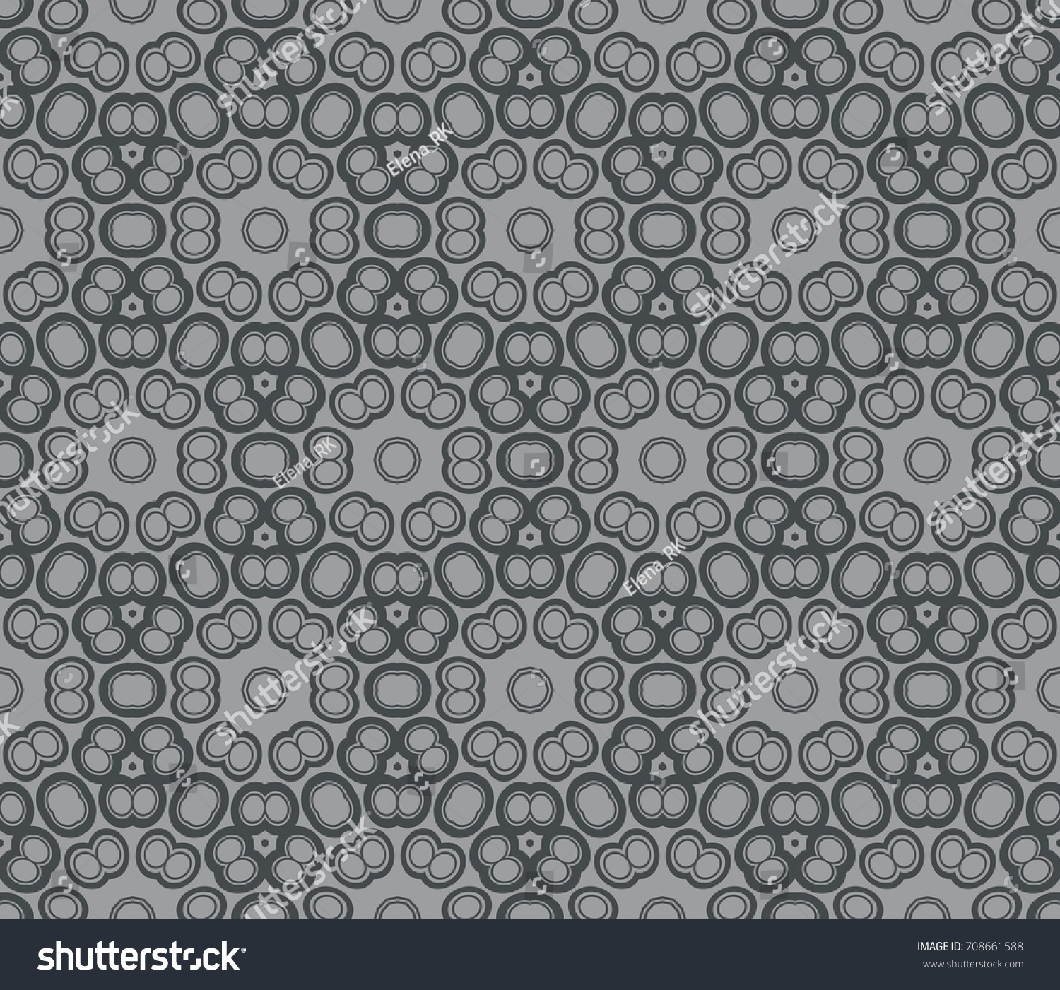 Vector Monochrome Seamless Patterns Abstract Background Stock Vector ...