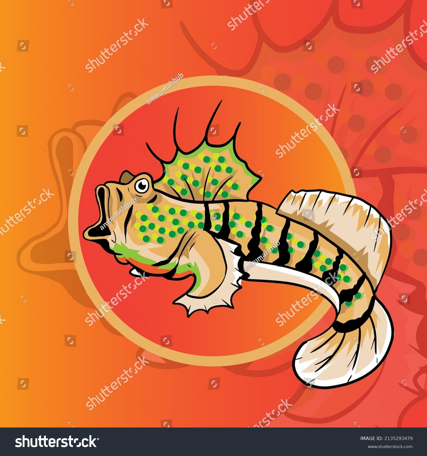 33 Mudskipper Stock Illustrations, Images & Vectors | Shutterstock